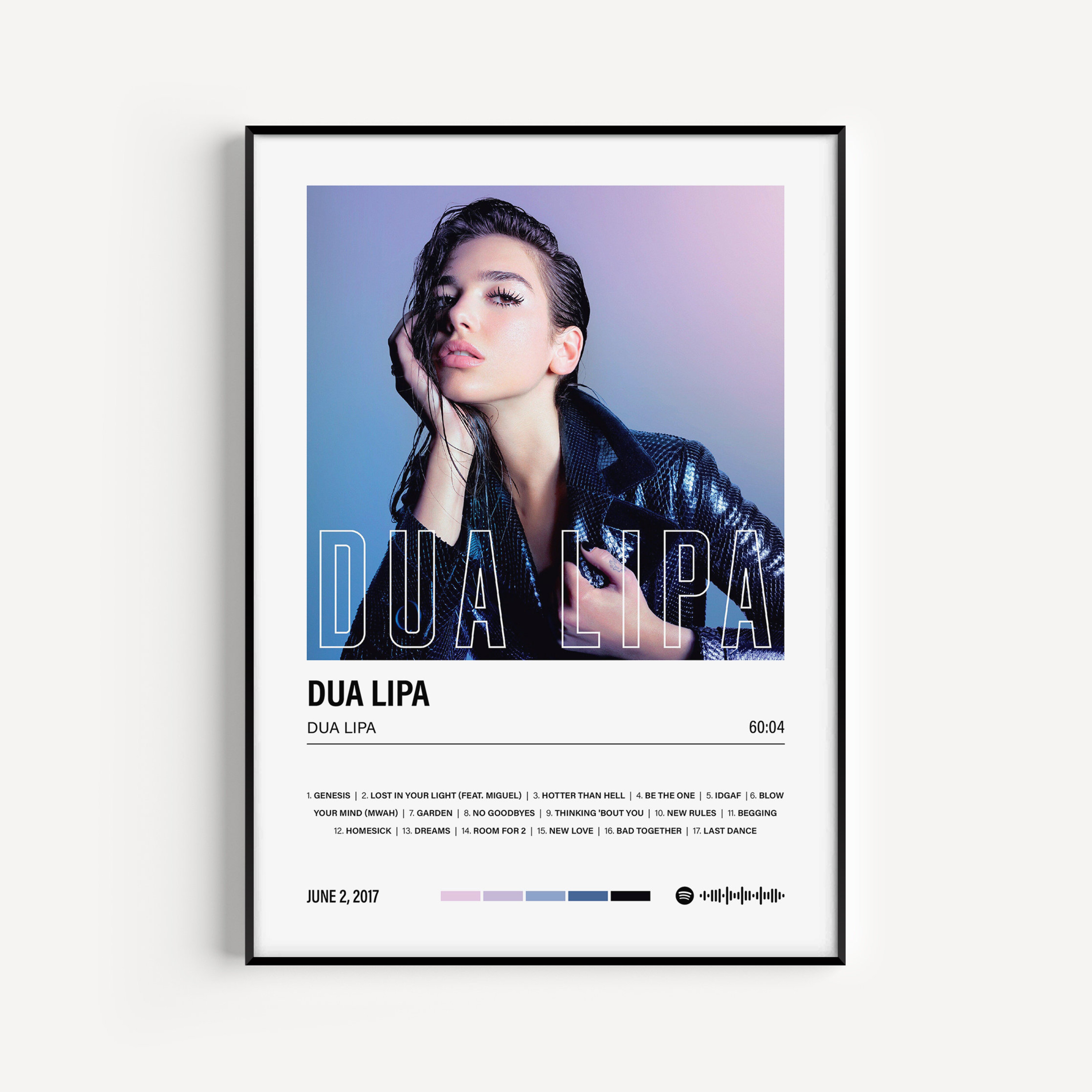 POSTER Dua Lipa | Dua Lipa Tracklist | Dua Lipa Album | Album Cover ...