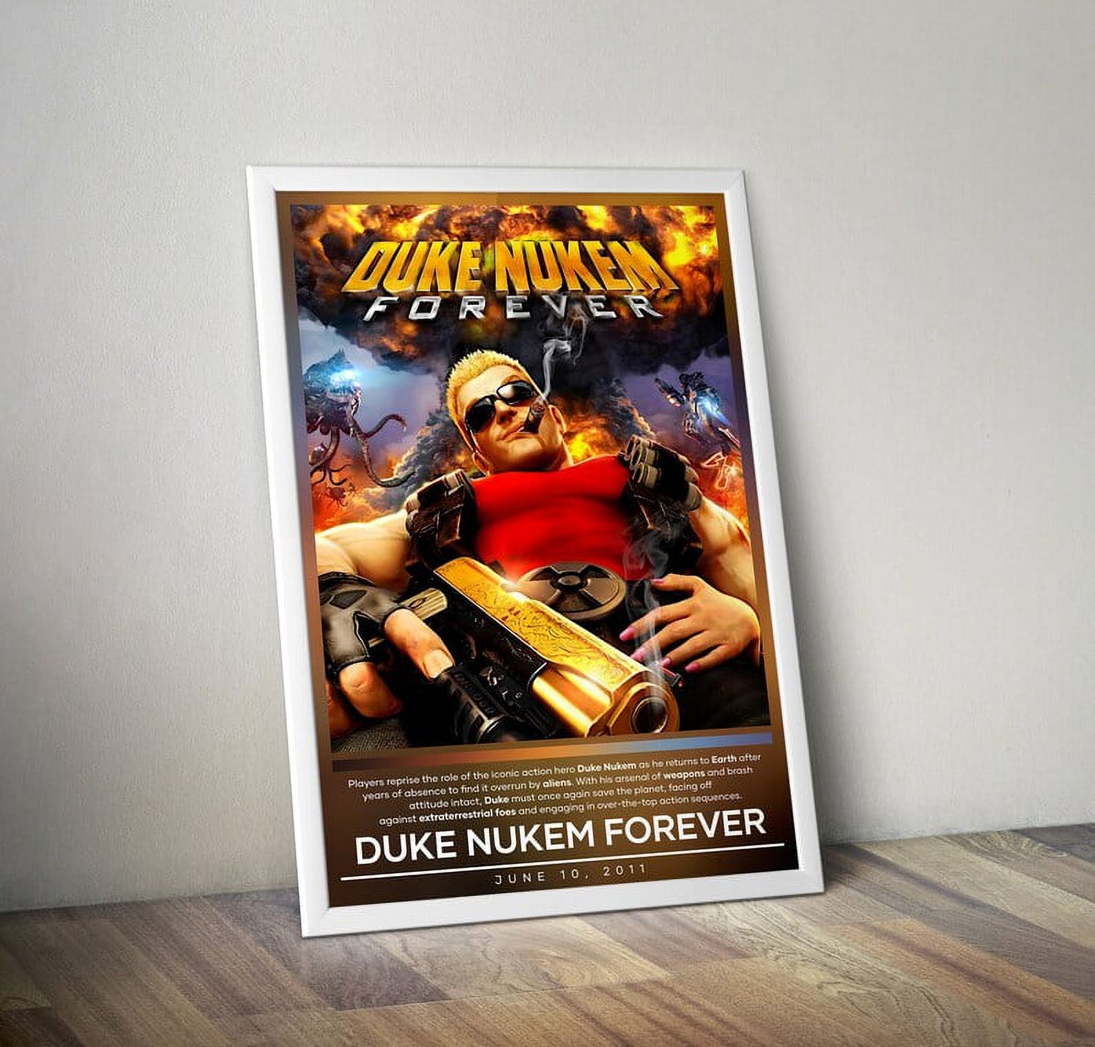 POSTER Duke Nukem Forever Poster | Duke Nukem Print | Gaming Poster ...