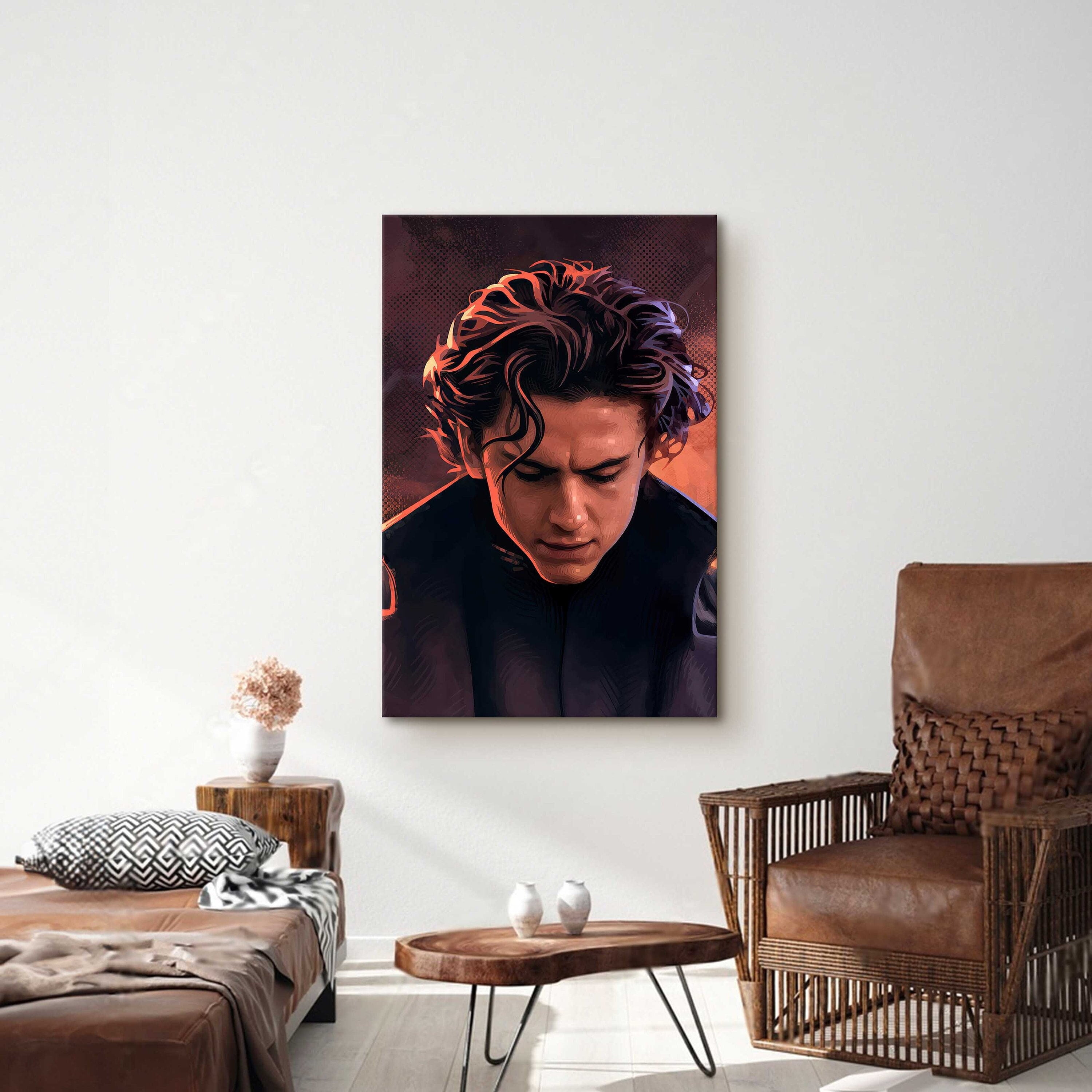 POSTER Dune 2 Movie Poster, Dune 2 Movie Print, TimothÃ©e Chalamet Poster Art, Paul Atreides ...