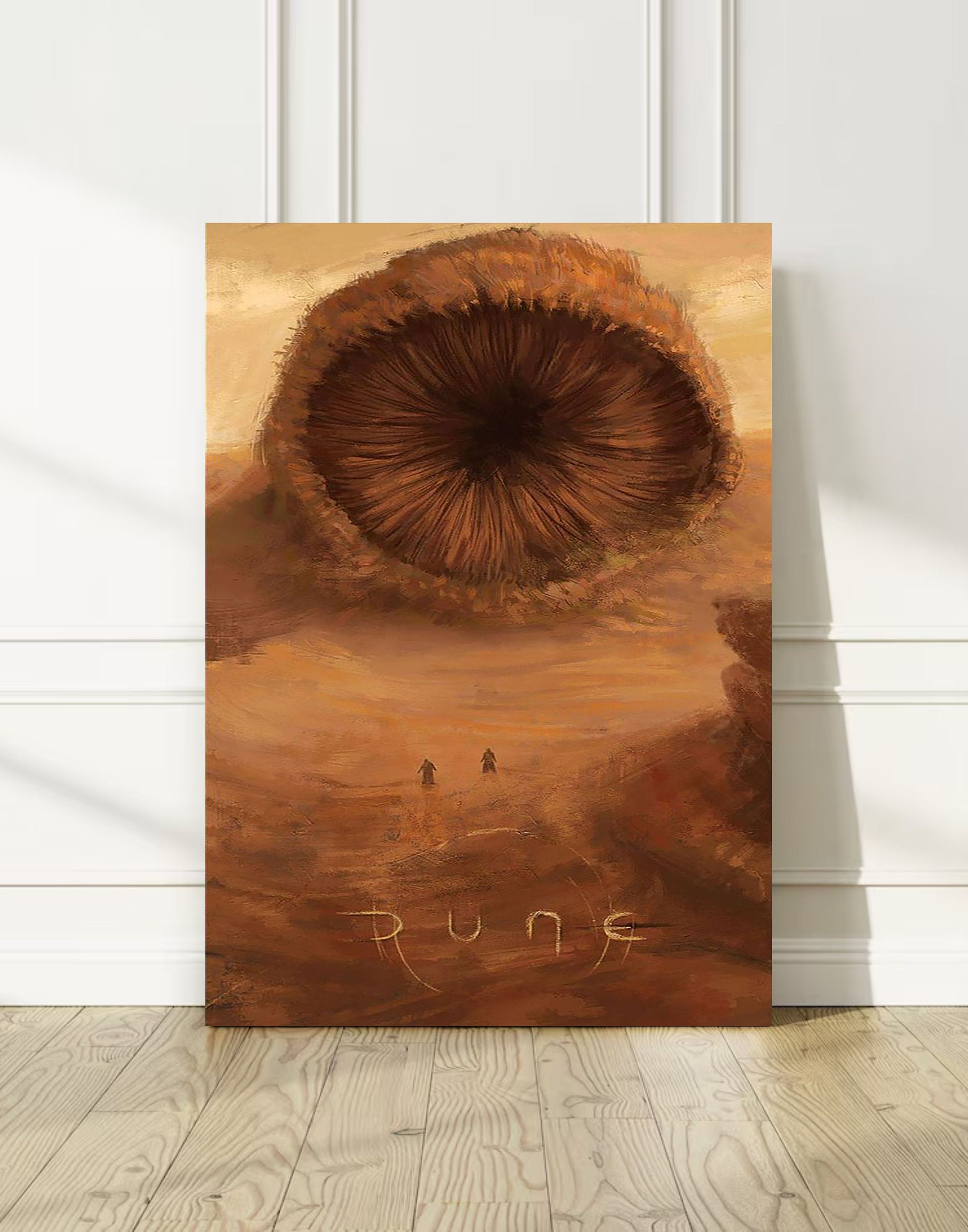 POSTER Dune: Sandworms of Arrakis - Art Deco & Atmospheric Dune Movie ...
