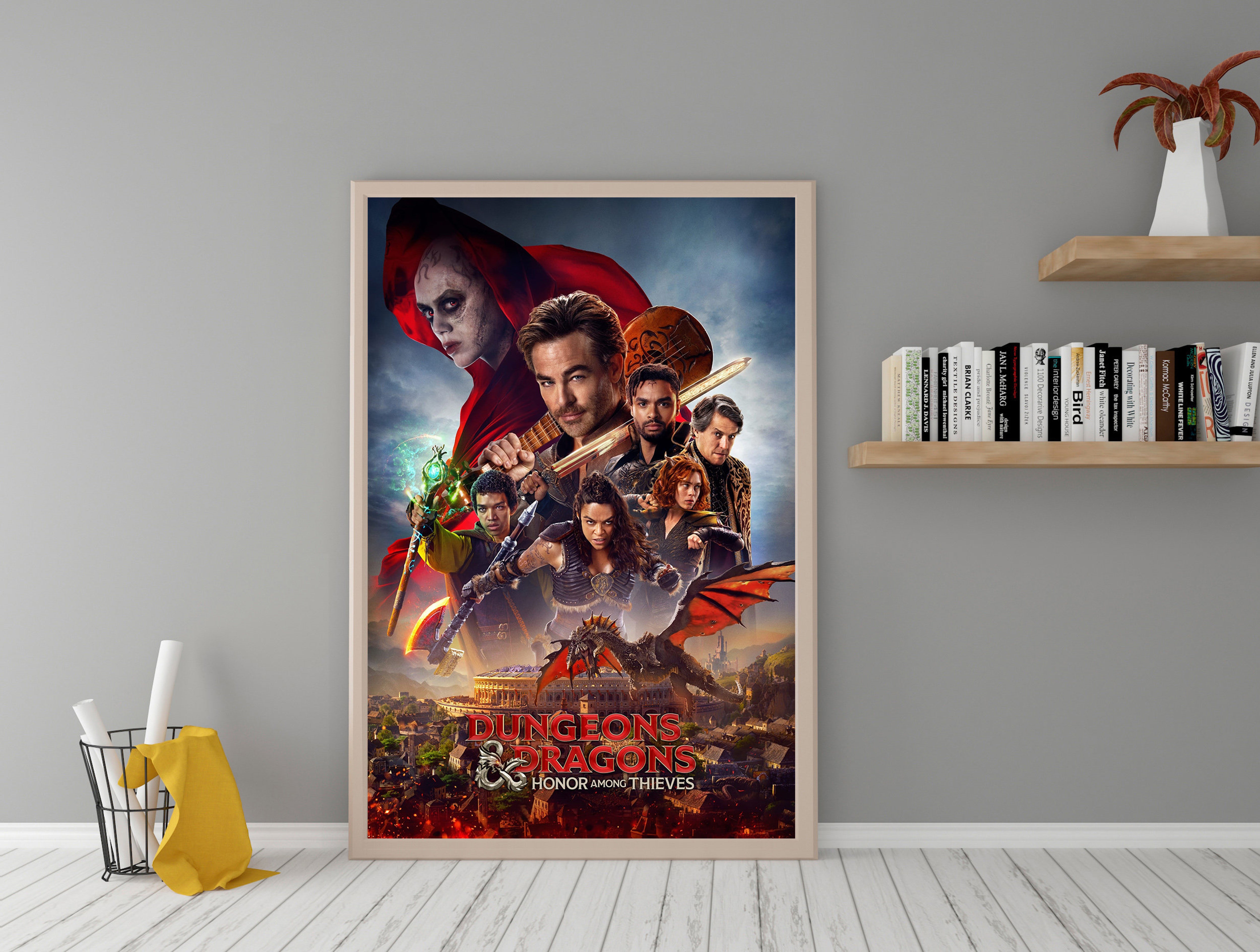 POSTER Dungeons & Dragons Honor Among Thieves (2023) Movie Poster ...