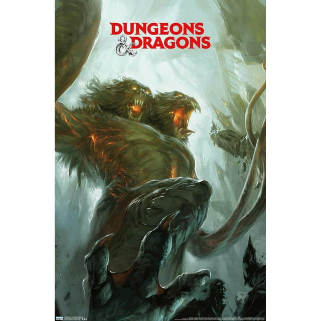 POSTER Dungeons and Dragons - Demogorgon Poster-24x36-UNFRAMED ...