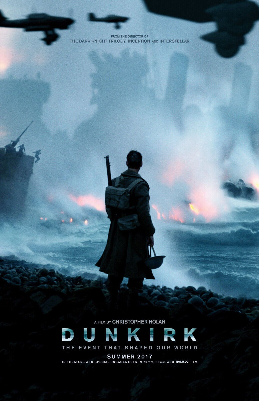 POSTER Dunkirk Film By Christopher Nolan 2017 Lead Movie Poster-12x18 ...
