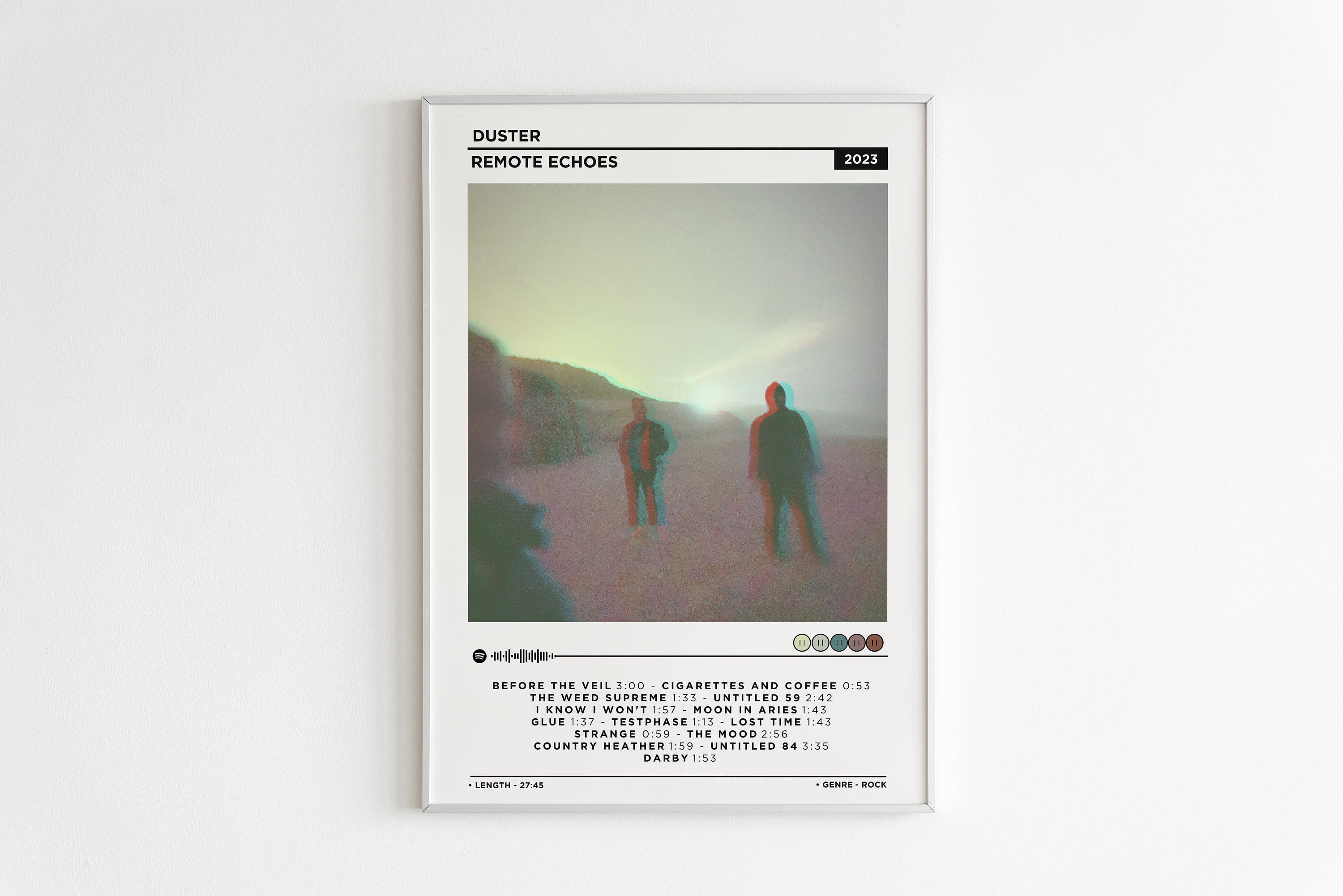 POSTER Duster - Remote Echoes Album Poster / Album Cover Poster / Music ...