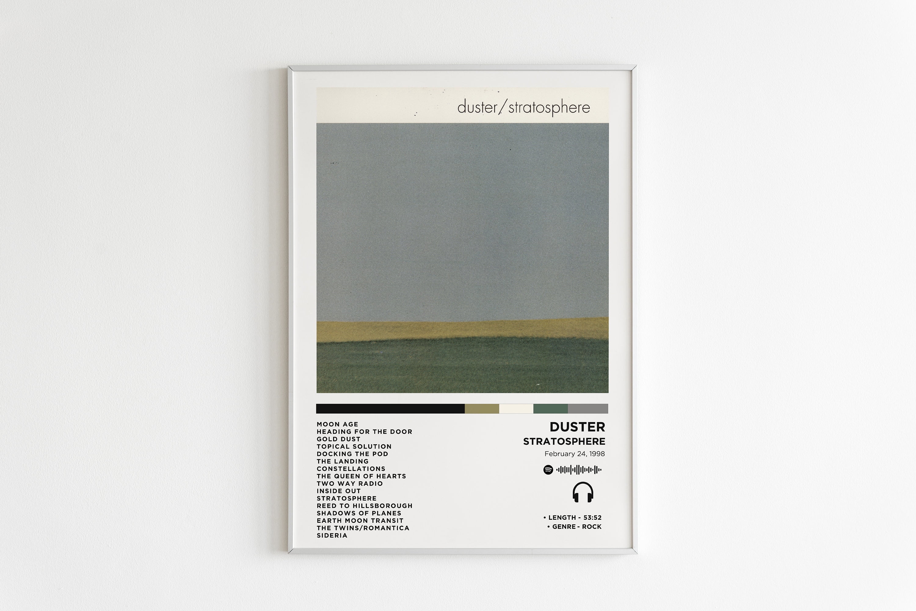 POSTER Duster - Stratosphere Album Poster / Album Cover Poster / Music ...