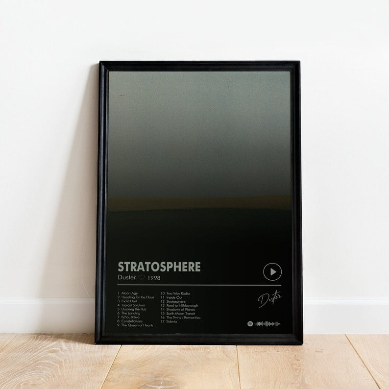 POSTER Duster "Stratosphere" Album Poster | Multiple Color Options ...