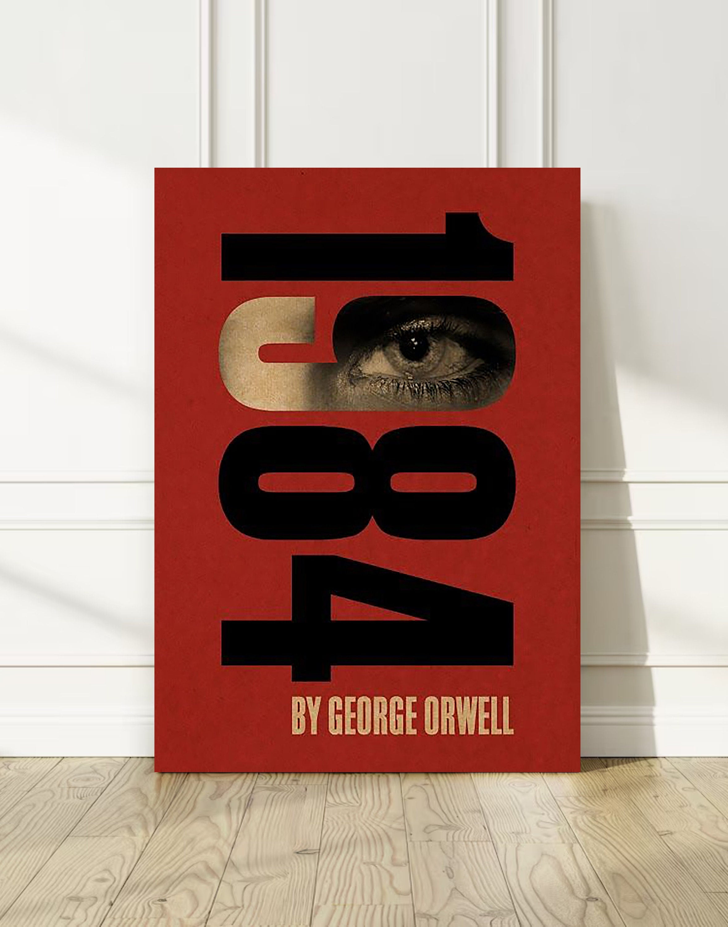 POSTER Dystopian Masterpiece: 1984 George Orwell Book Poster - High ...