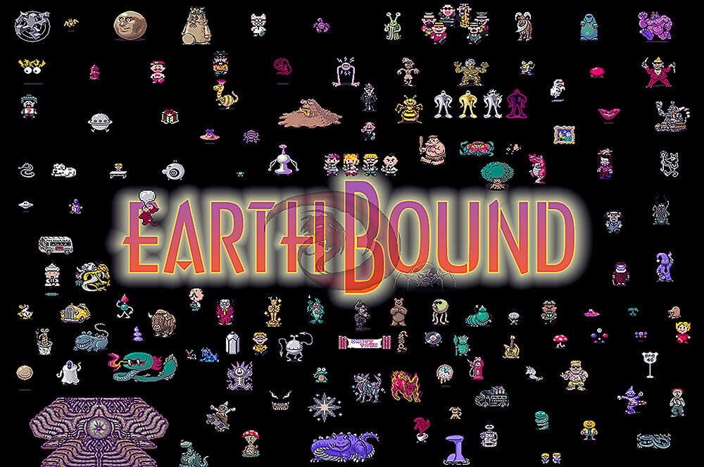 POSTER Earthbound Mother 2 Super Nintendo SNES Premium POSTER MADE IN ...