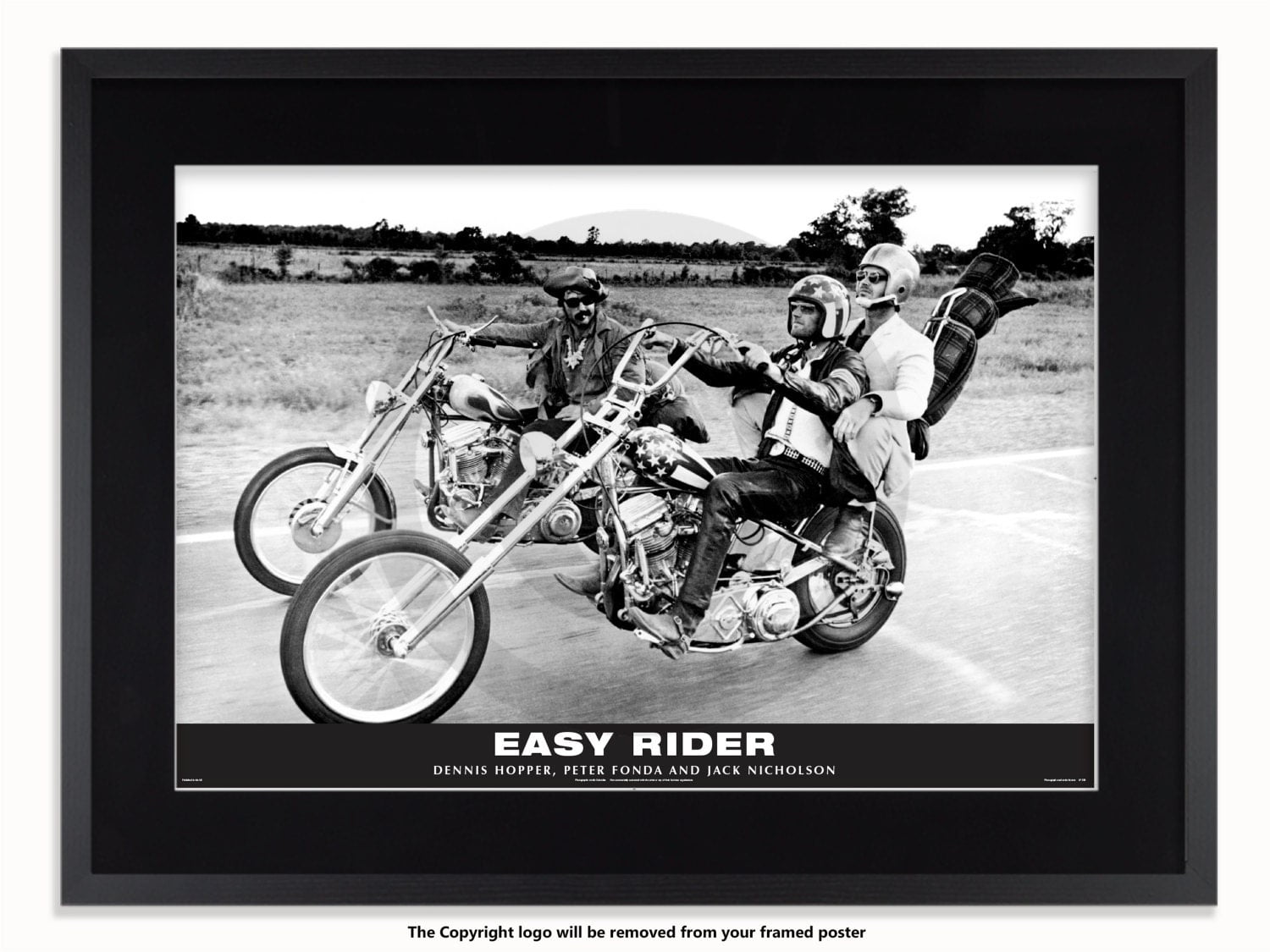 POSTER Easy Rider - Jack Nicholson - Dennis Hopper - Peter Fonda ...