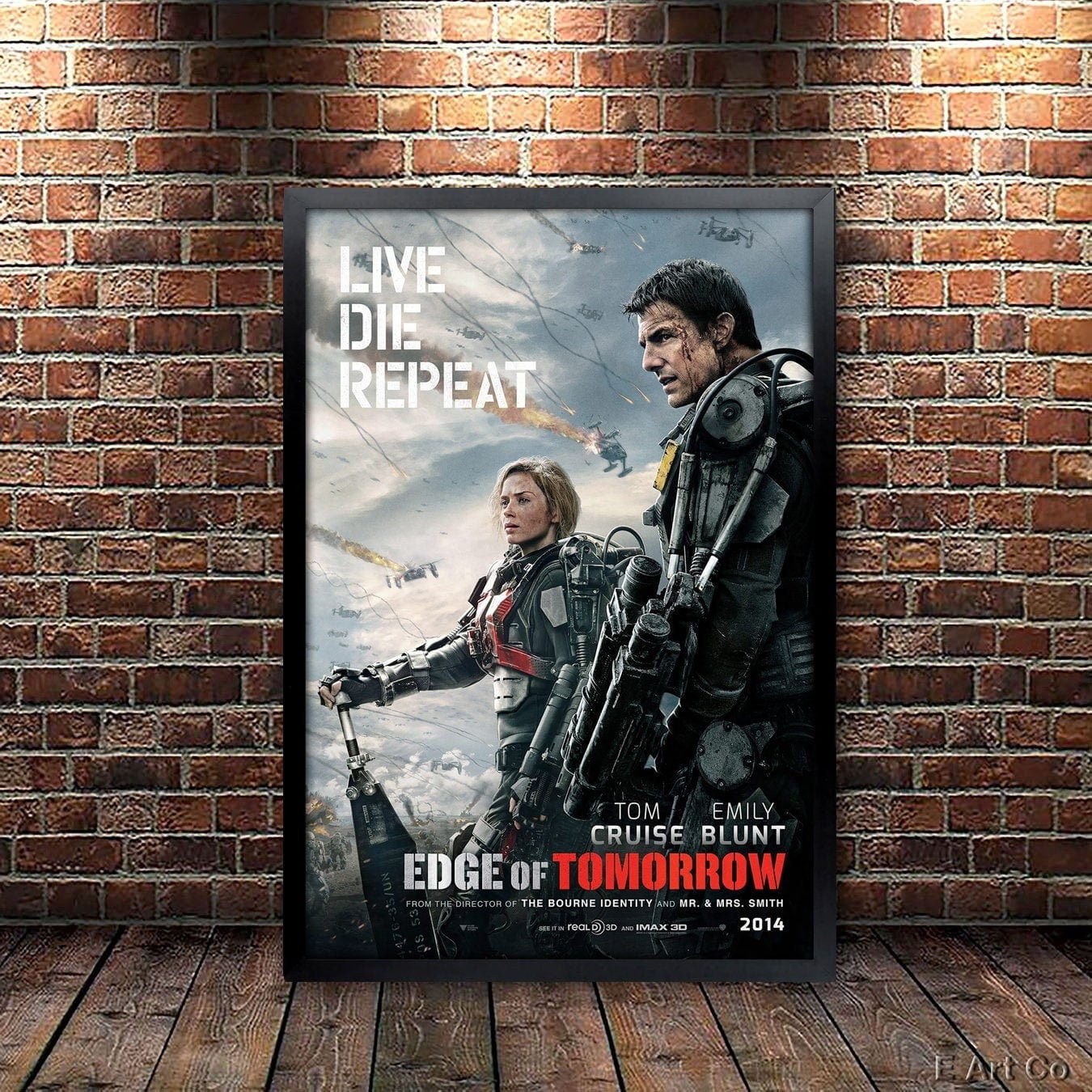 Poster Edge of tomorrow Movie Poster -UNFRAMED - Walmart.com