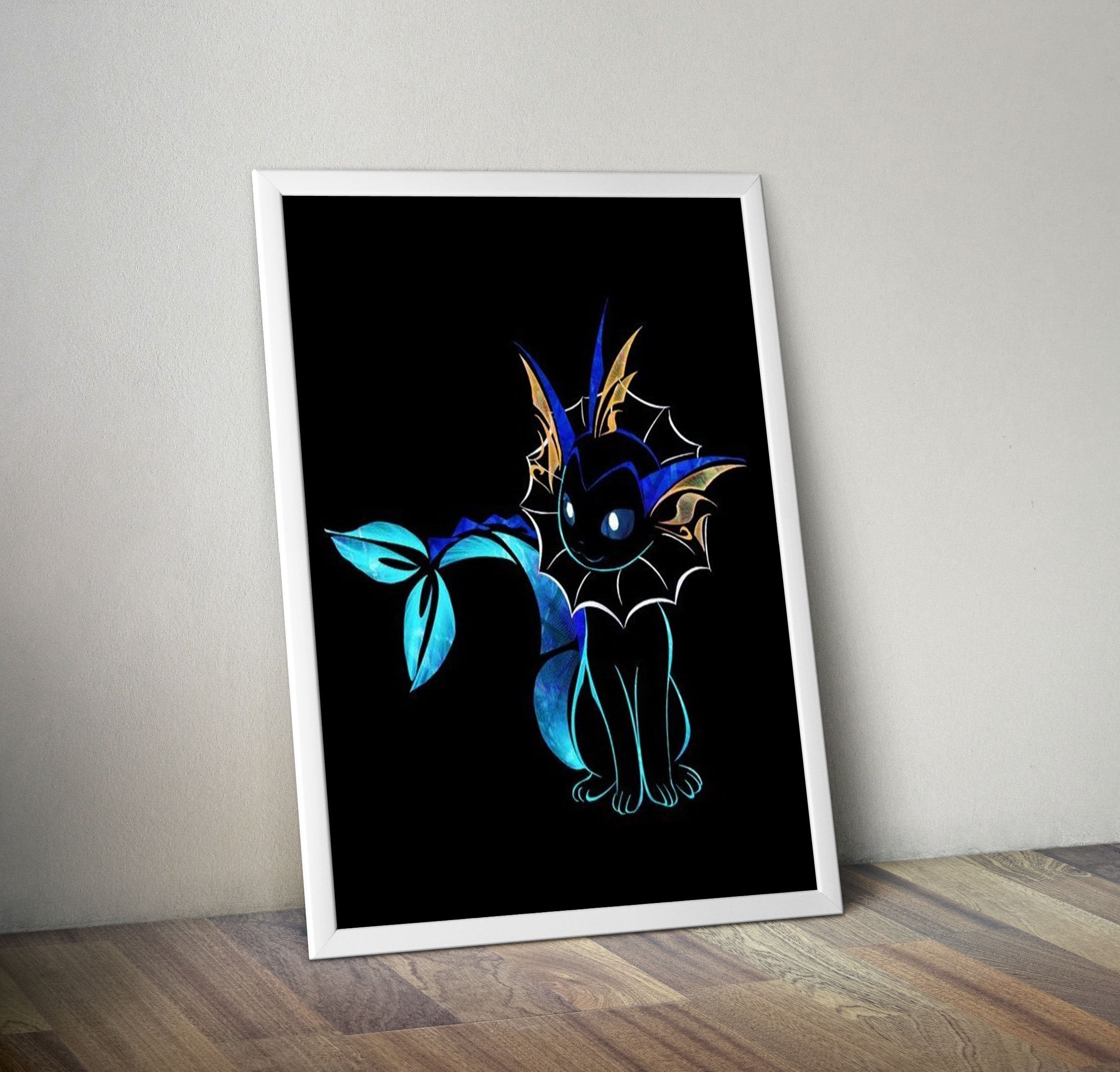 POSTER Eeveelution Poster Vaporeon Poster Sylveon Poster Espeon Poster ...