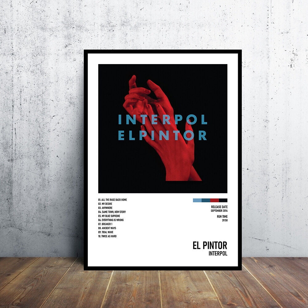 POSTER El Pintor - Interpol Album Poster Music Poster-24x36-UNFRAMED ...
