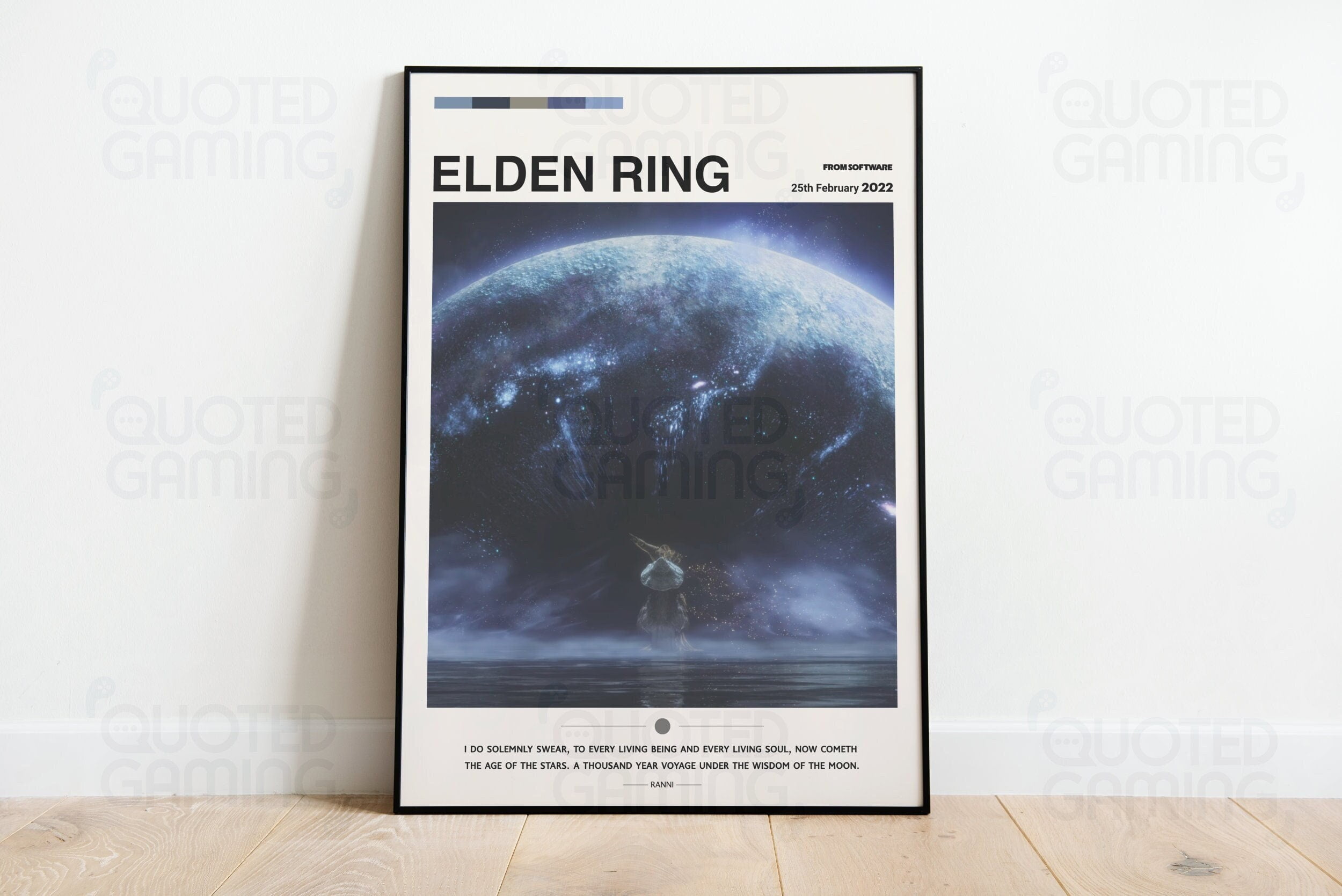 POSTER Elden Ring (2022) for Ps5- Video Game Poster, Minimalist, Ranni ...