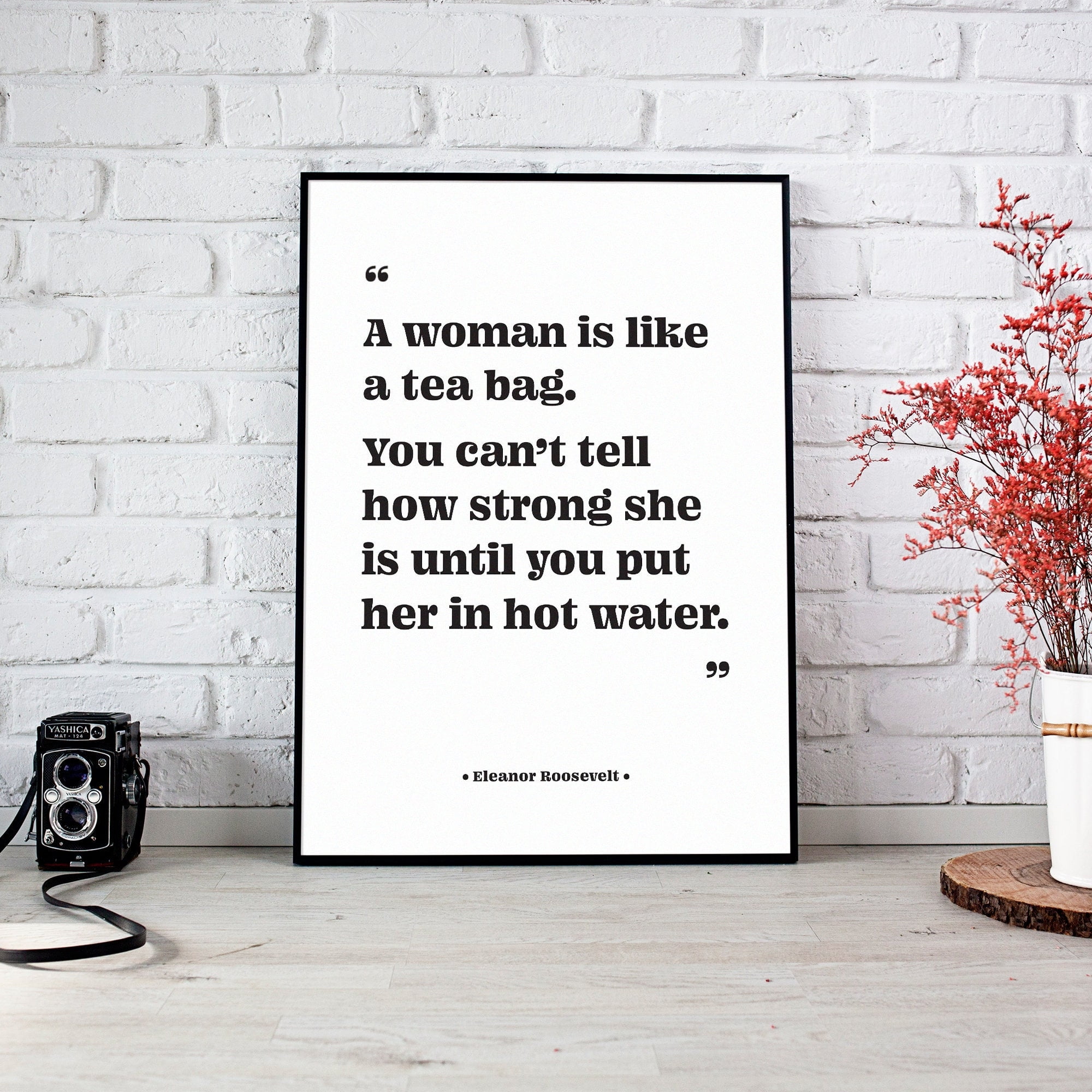 POSTER Eleanor Roosevelt, Inspirational Quotes Prints, Motivational ...
