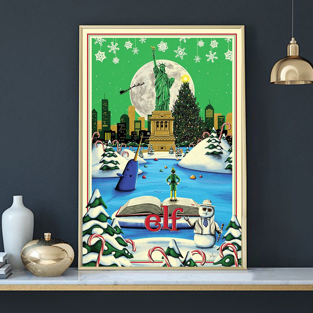 Elf 2003 Posters | elf poster products for sale – PUNMCW