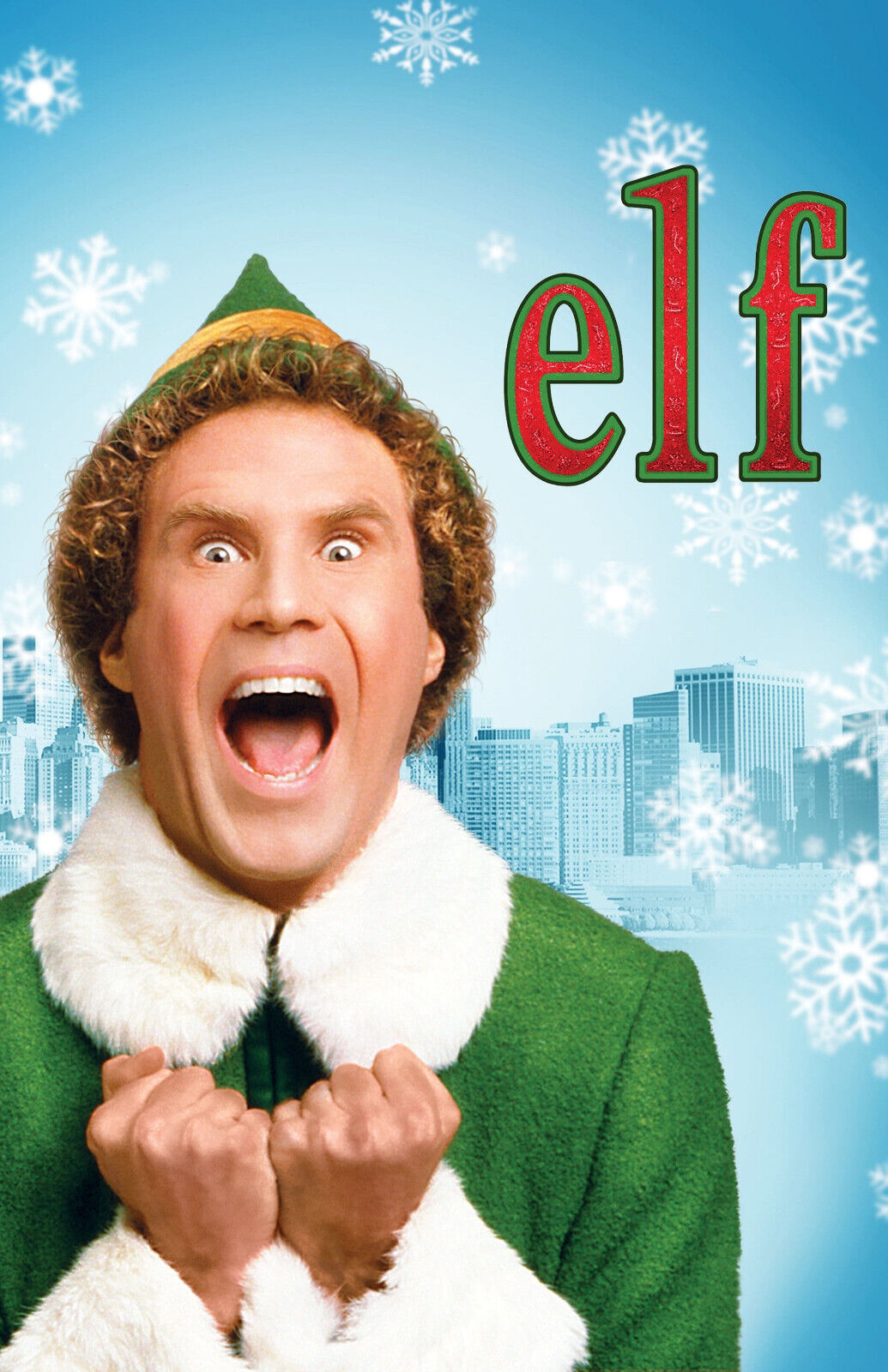 POSTER Elf Film By Jon Favreau 2003 Actor Movie Poster-12x18-UNFRAMED ...
