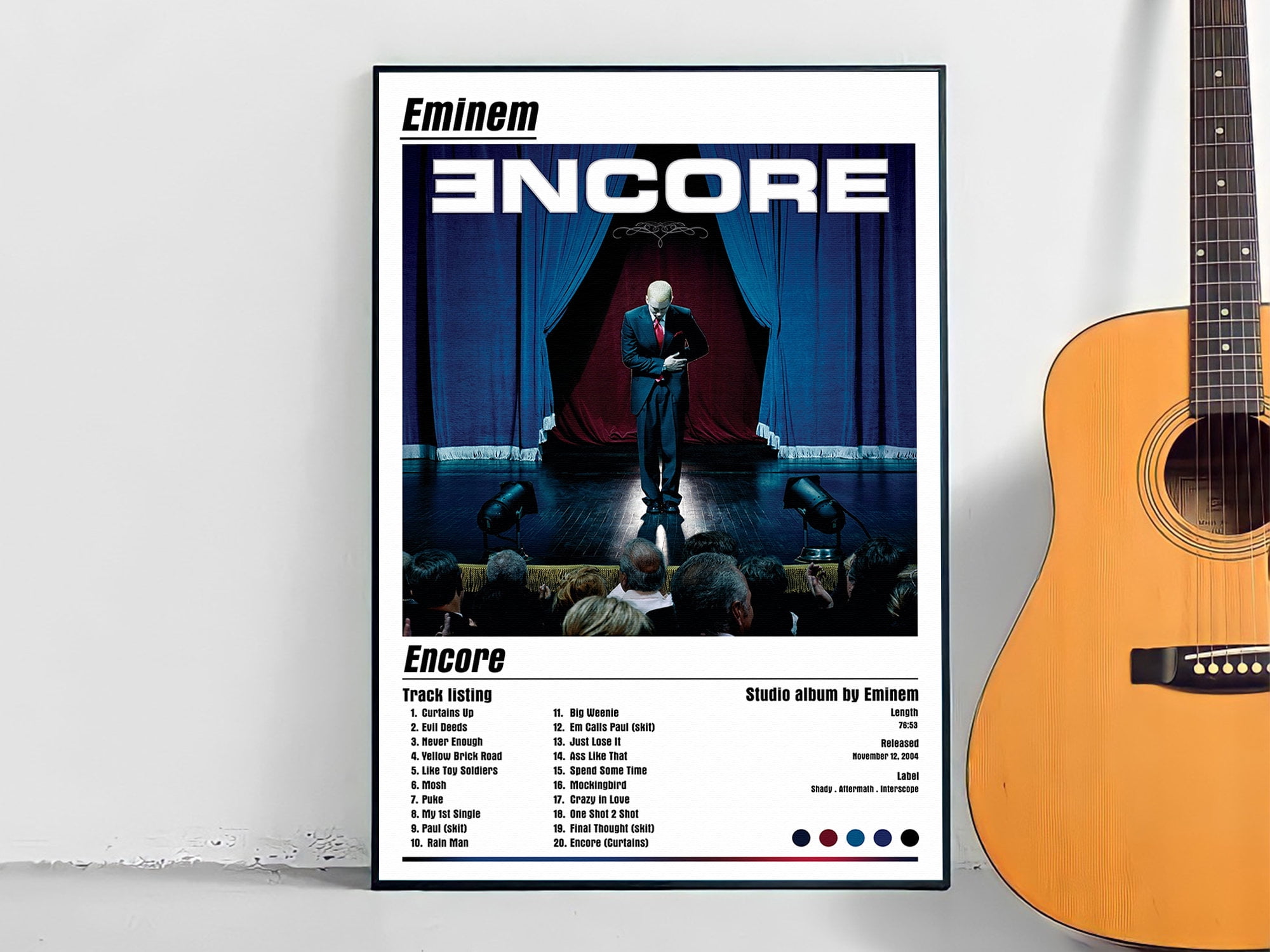 POSTER Eminem - Encore | Album Cover Poster-UNFRAMED - Walmart.com