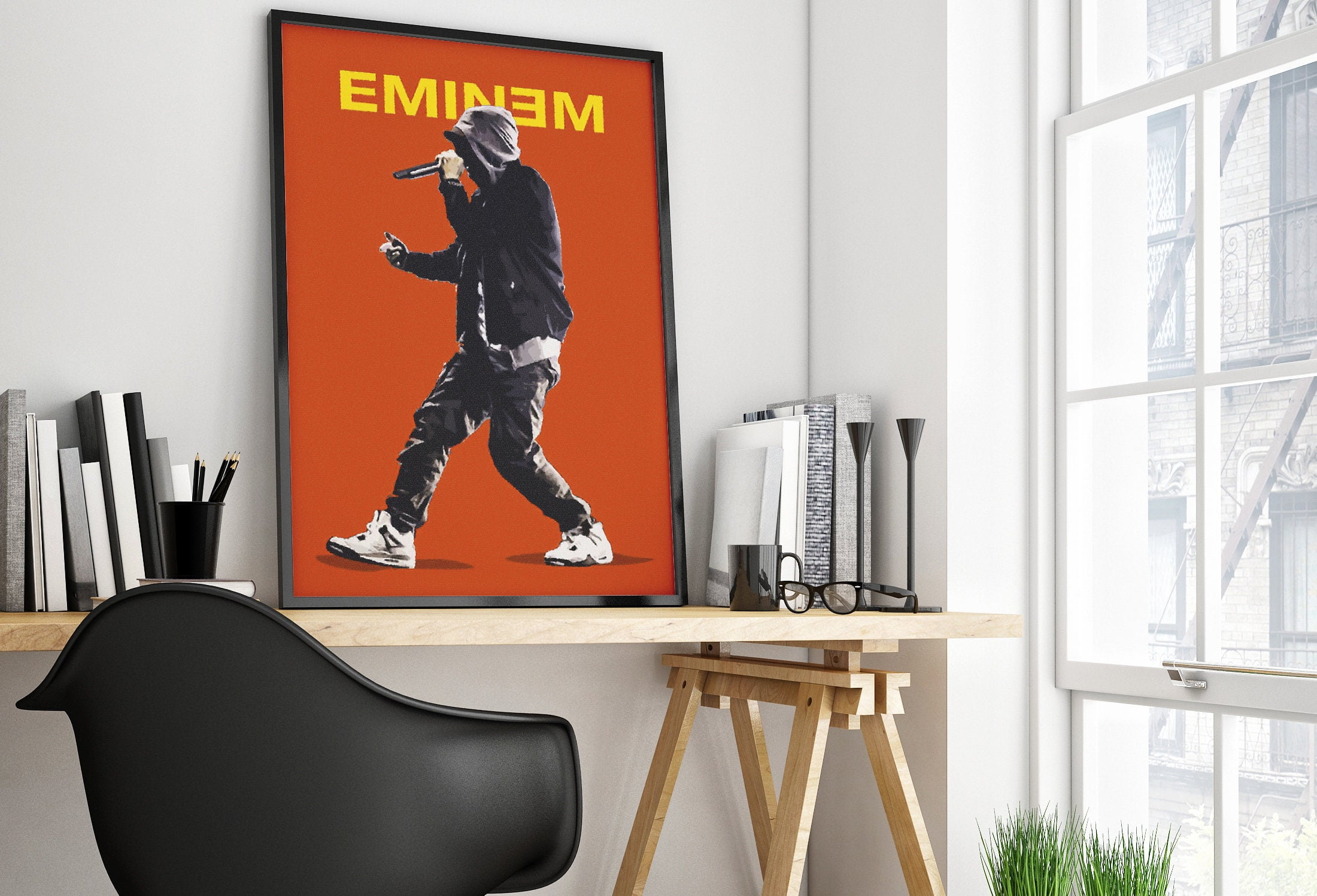 POSTER Eminem Poster, Eminem Print, Eminem Wall Art, Eminem , Music ...