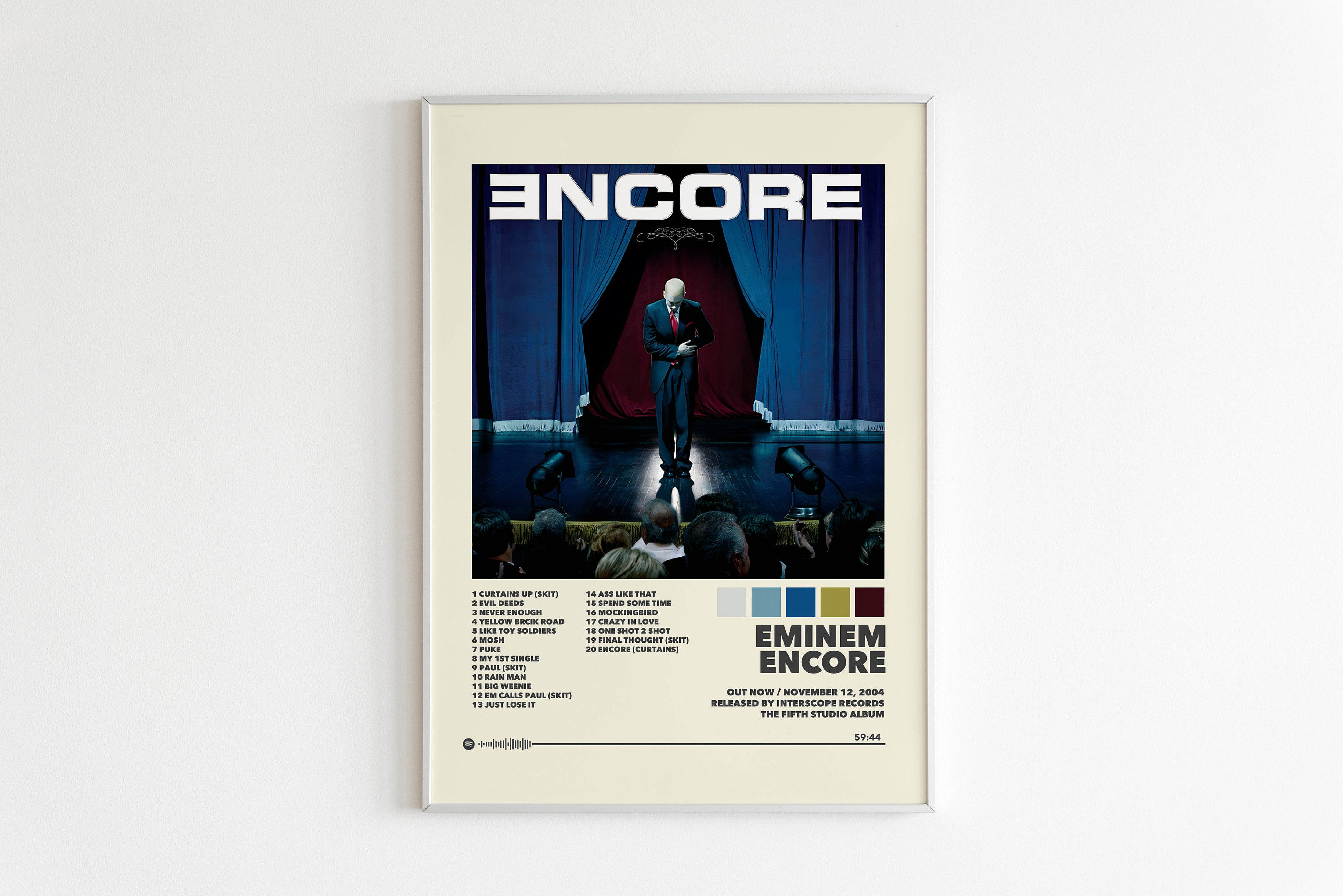 POSTER Eminem Posters / Encore Poster, Album Cover Poster Poster Print ...