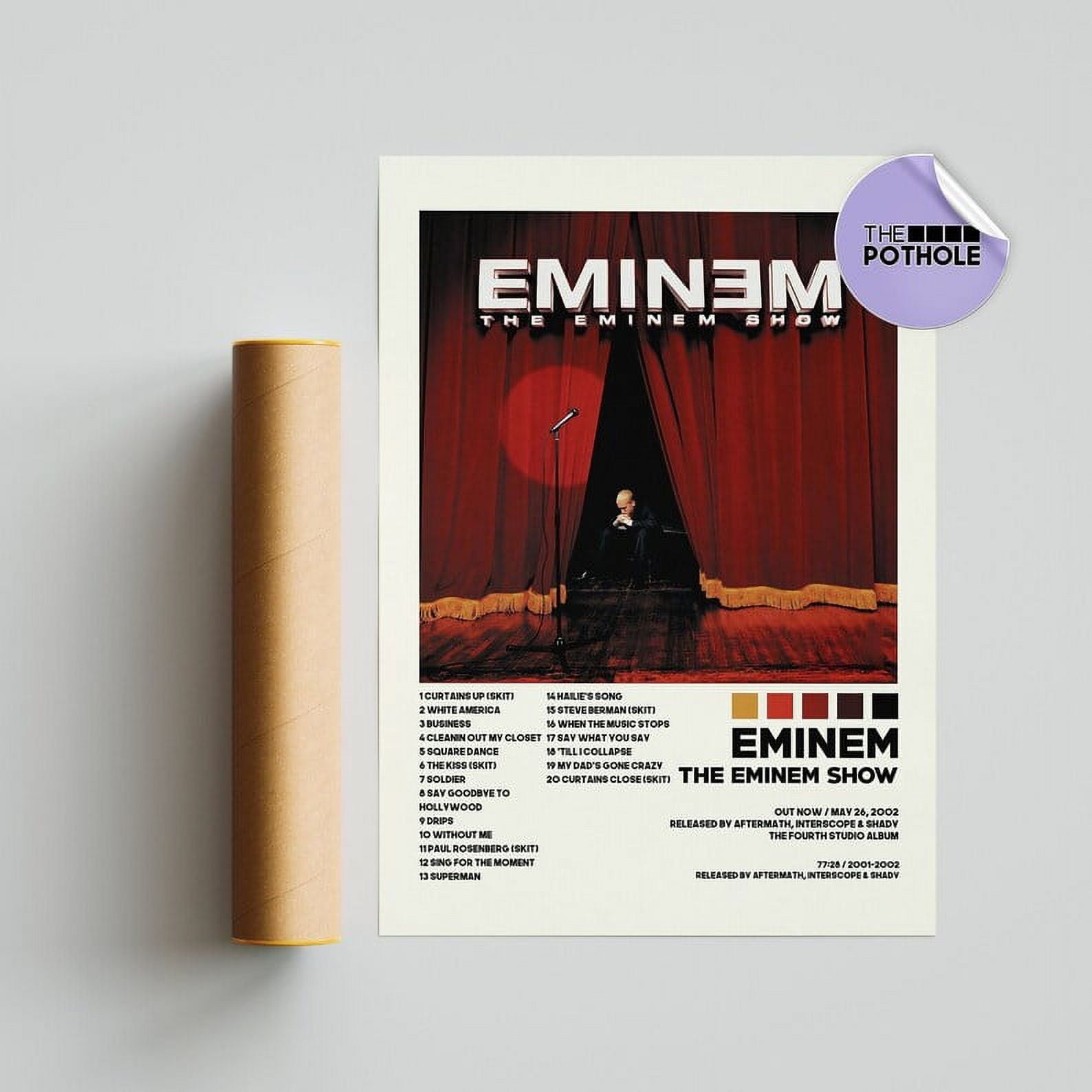 POSTER Eminem Posters / The Eminem Show Poster, Album Cover Poster ...