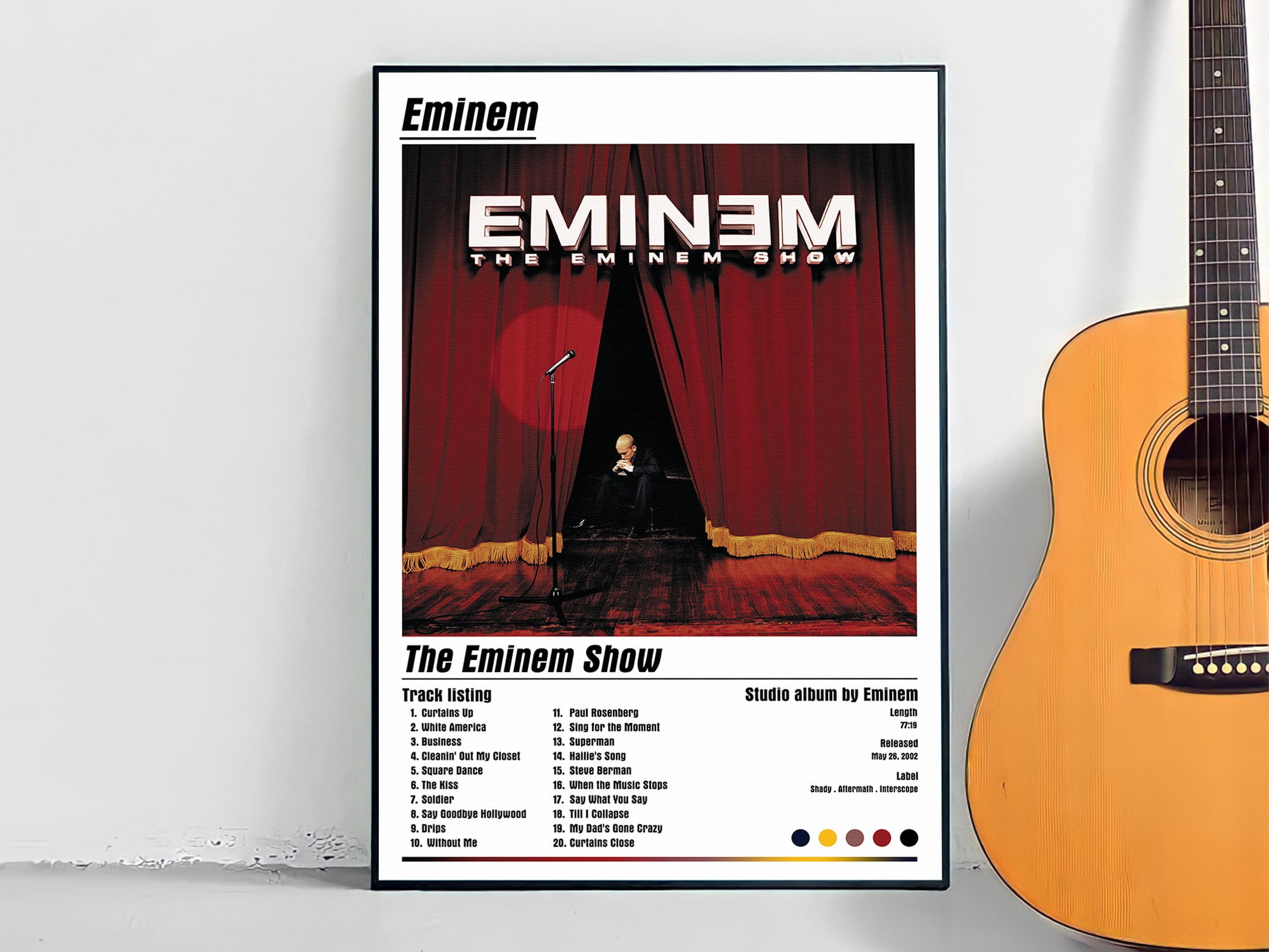 POSTER Eminem - The Eminem Show | Album Cover Poster-UNFRAMED - Walmart.com