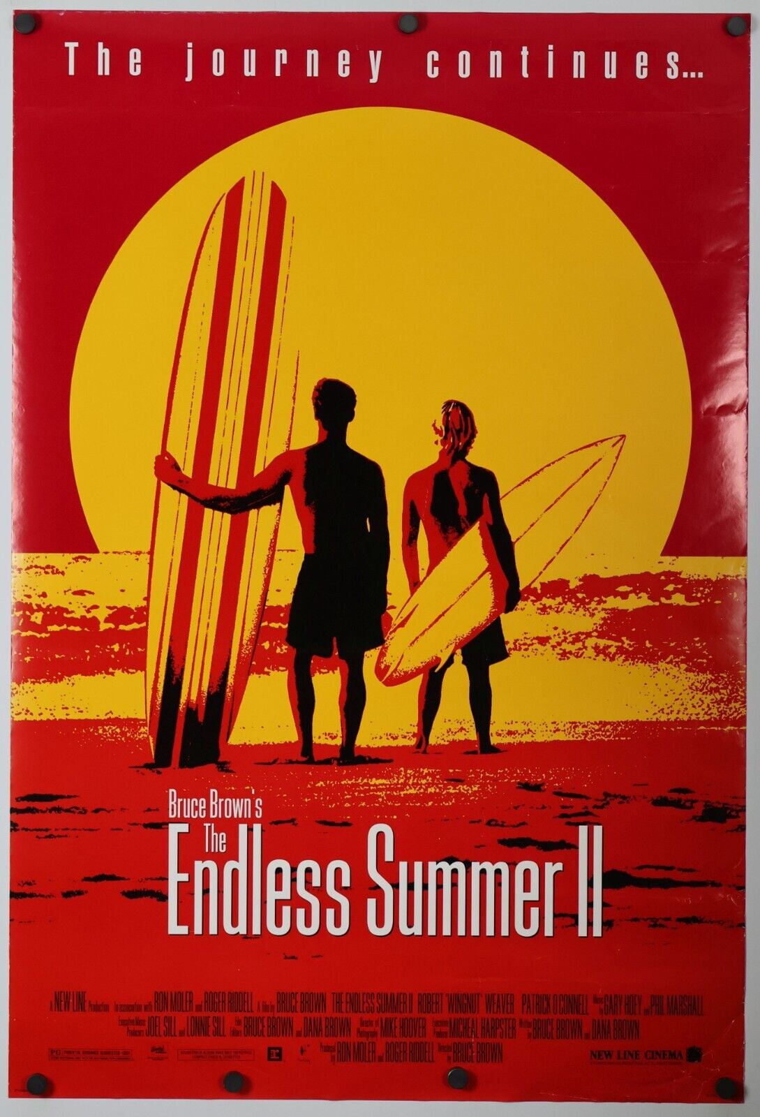 POSTER Endless Summer II - original DS movie poster - 1994 Surfing EX ...
