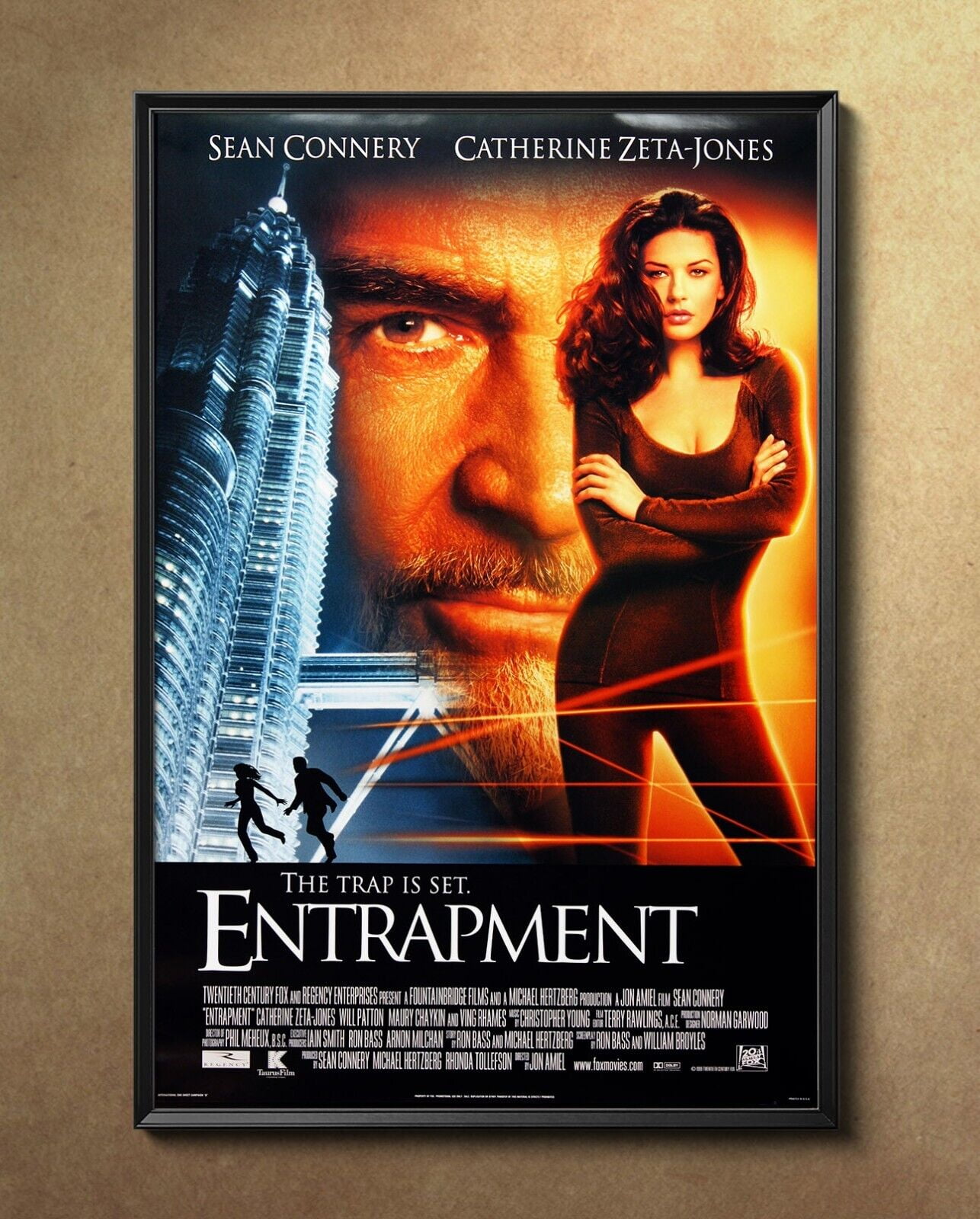 POSTER Entrapment 1999 Movie Poster-16x24-UNFRAMED - Walmart.com