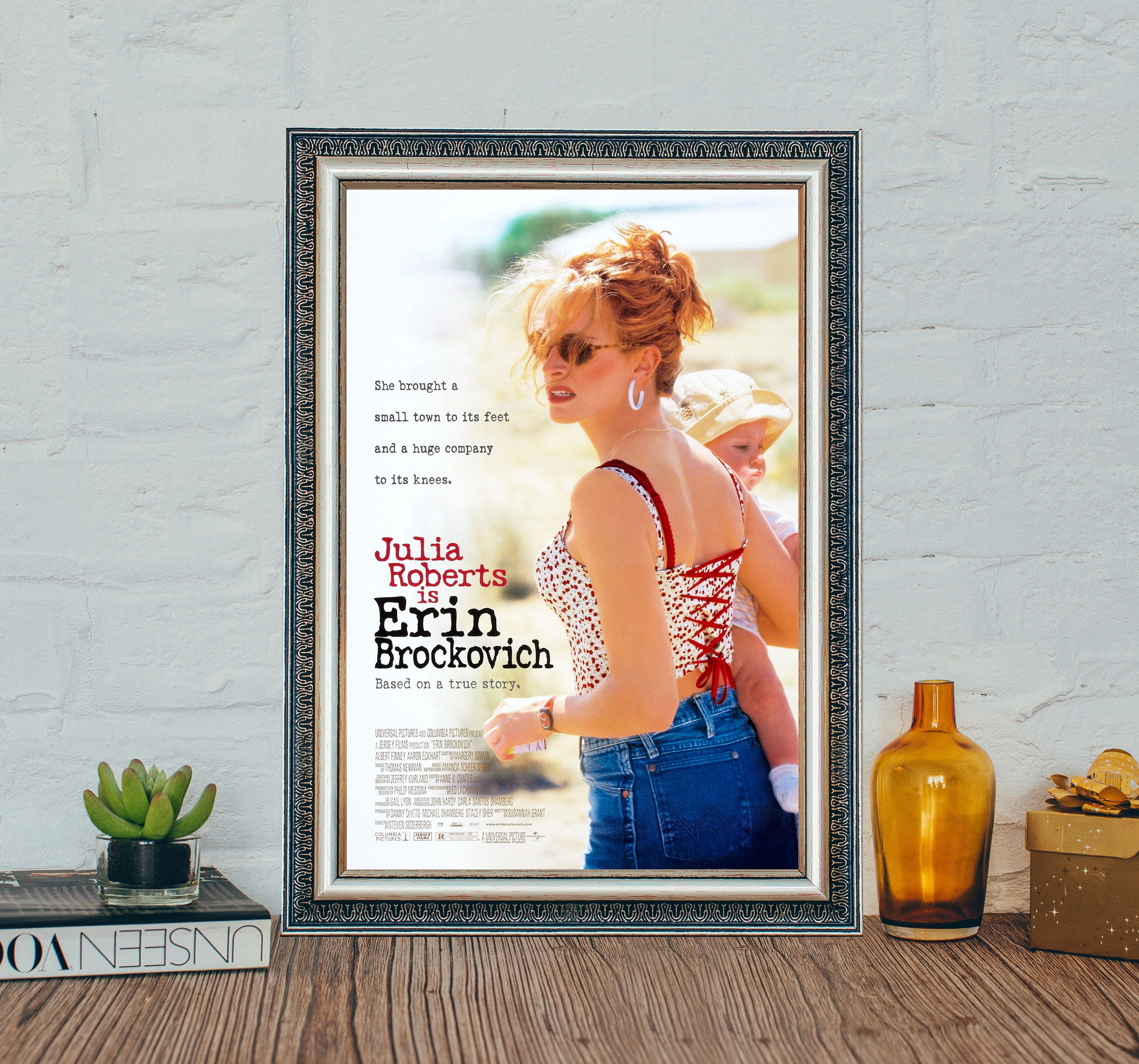POSTER Erin Brockovich Movie Poster, Erin Brockovich Classic Vintage ...