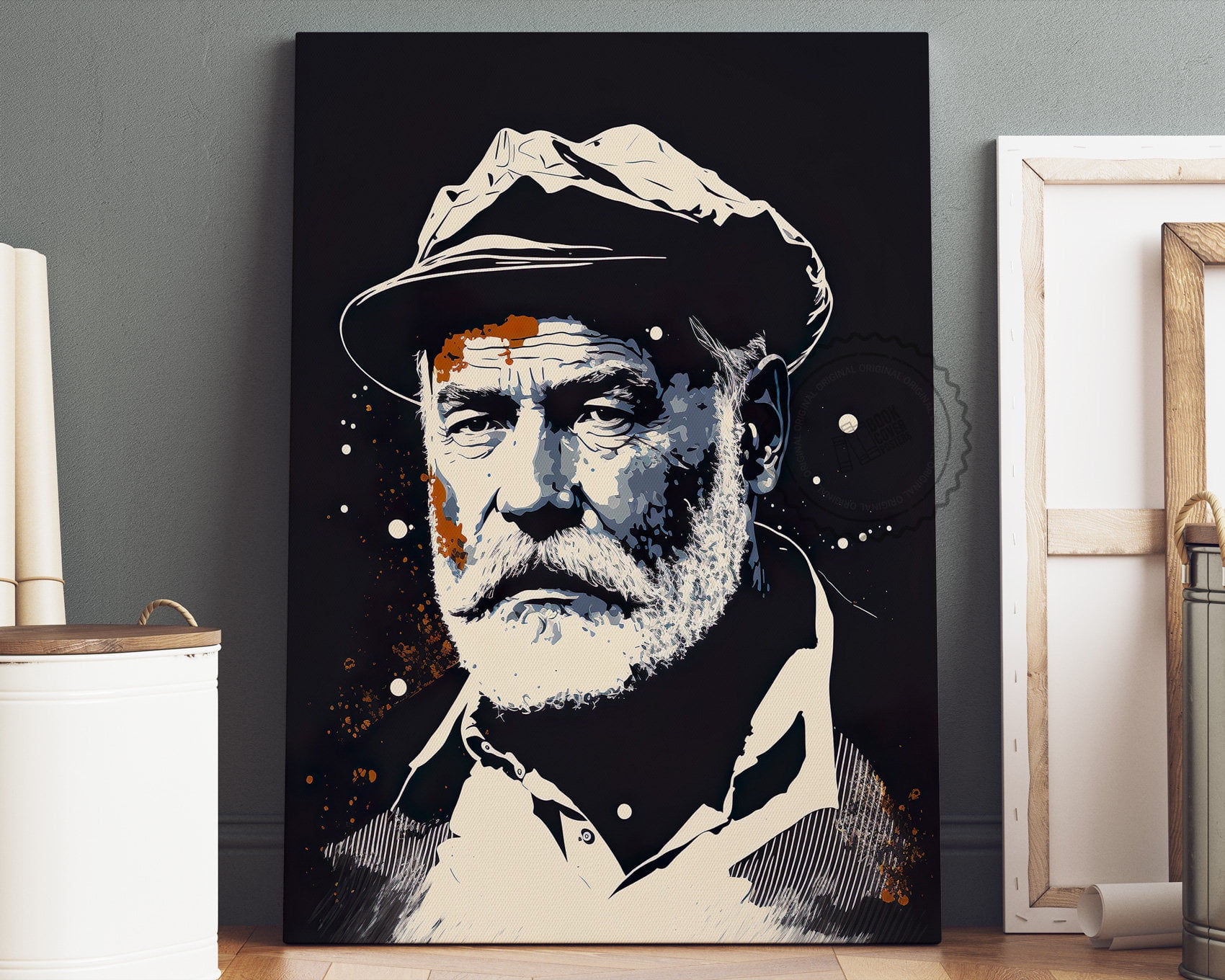 POSTER Ernest Hemingway Poster Poster | Ernest Hemingway Poster Wall ...