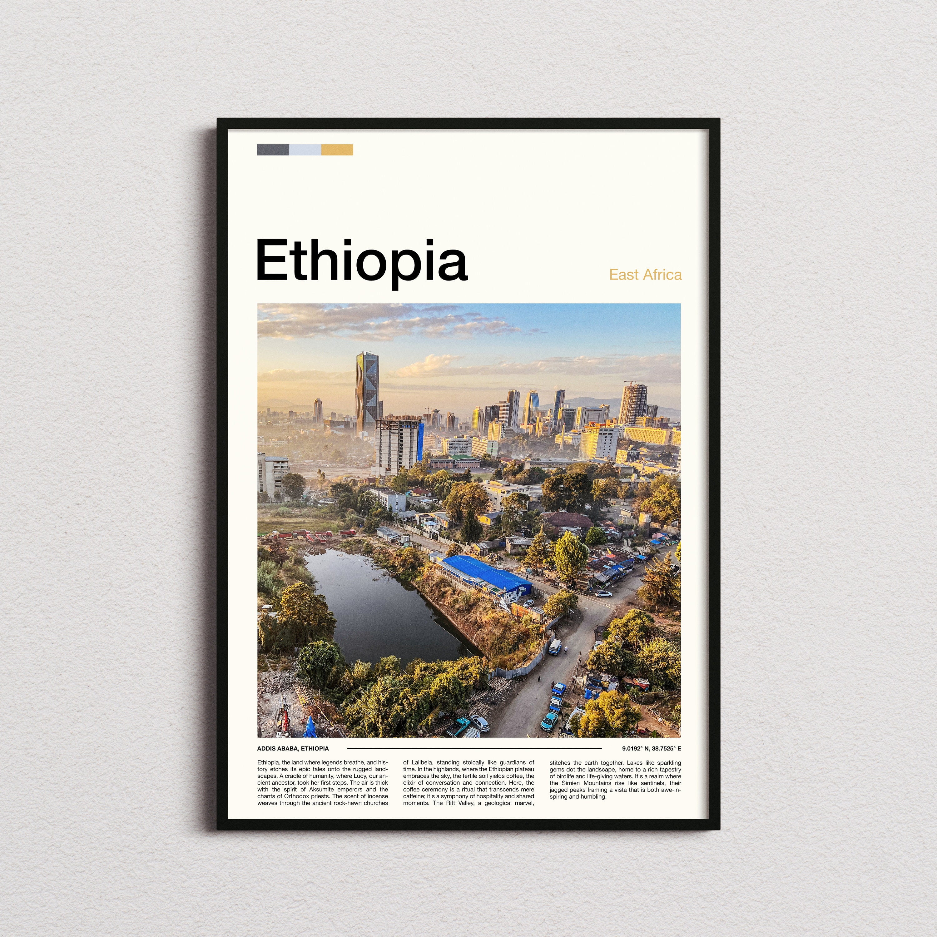 POSTER Ethiopia Print, Ethiopia Poster, Ethiopia Wall Art, Ethiopia Art ...