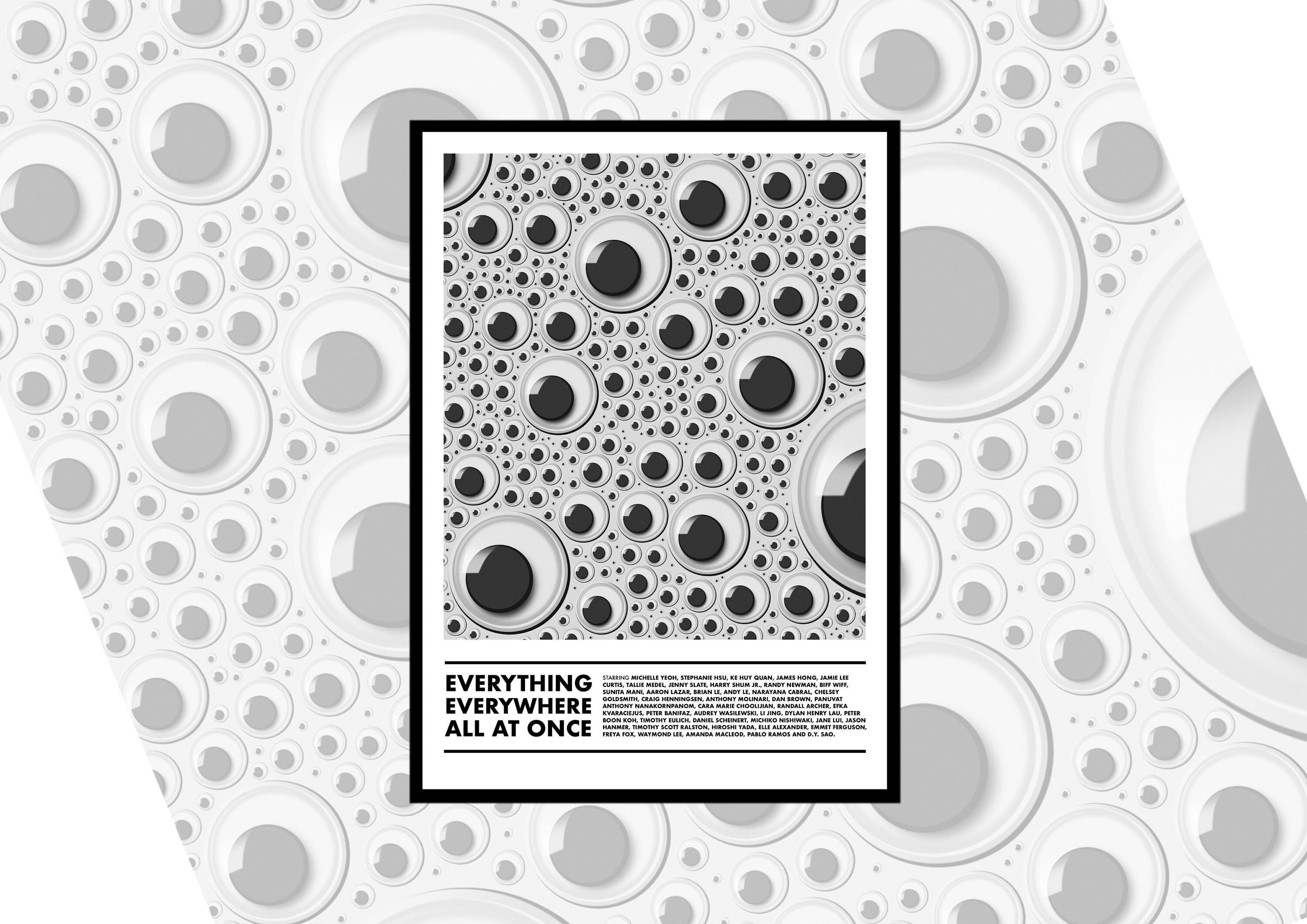 POSTER Everything Everywhere All At Once 2022 Inspired Minimalist Print ...