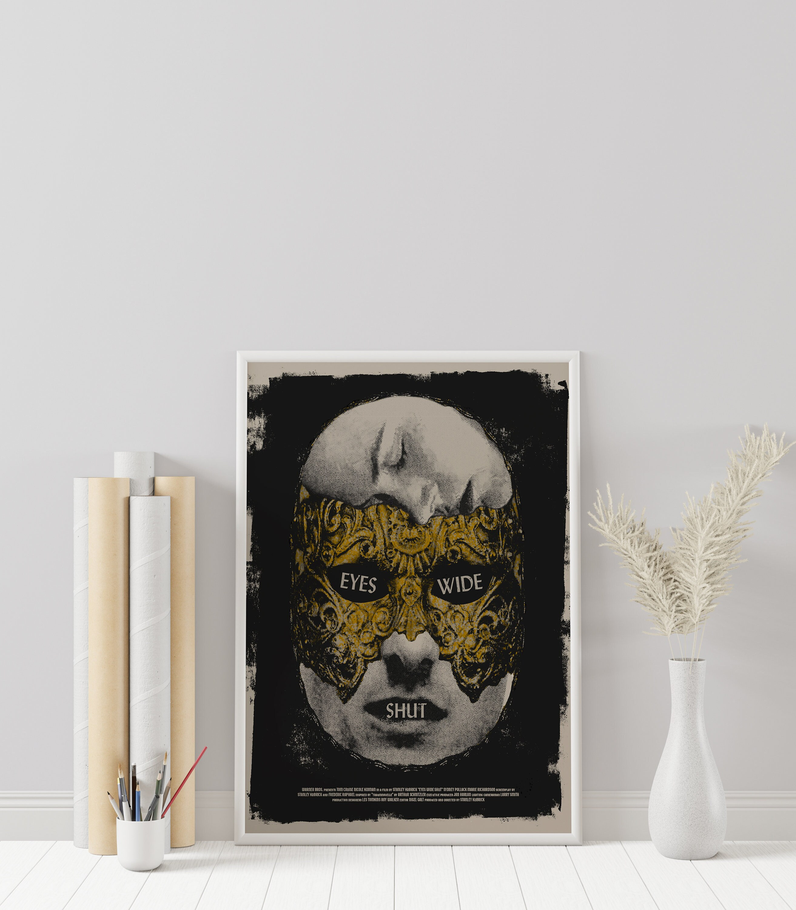 POSTER Eyes Wide Shut Poster - Stanley Kubrick - Minimalist Movie ...