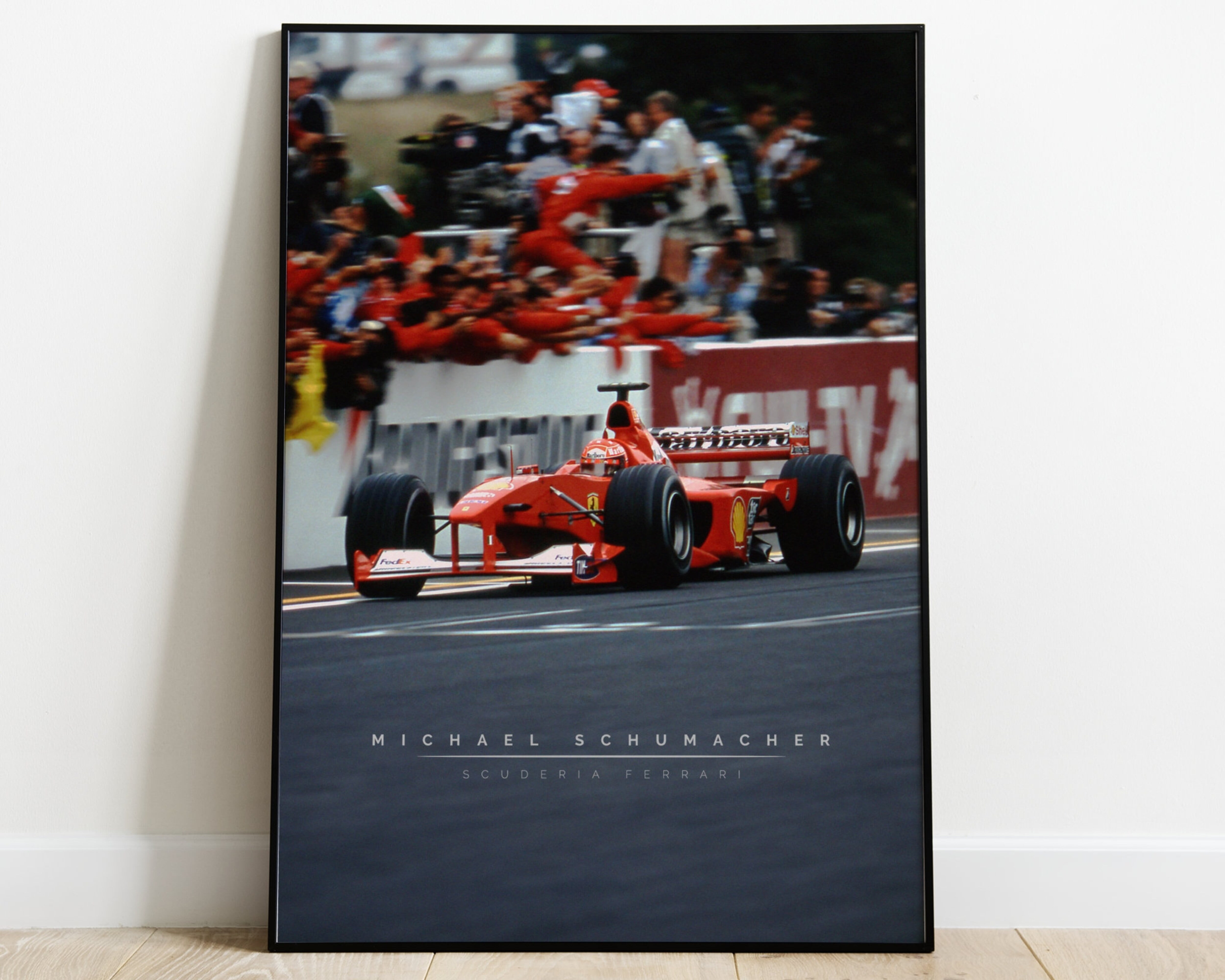 POSTER F1 Michael Schumacher Poster, Michael Schumacher Print, Formula ...