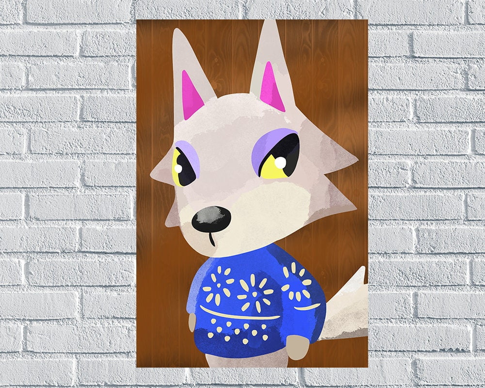 POSTER FANG Animal Crossing New Horizons Harv's Island Villager Poster ...
