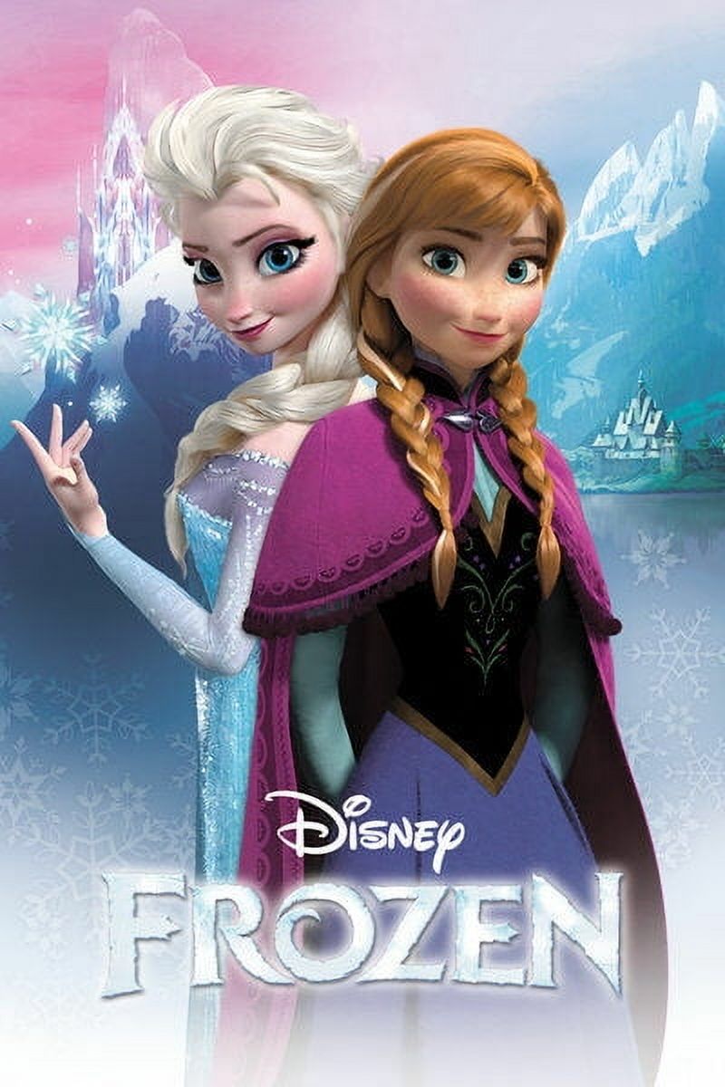POSTER FROZEN - ANNA & ELSA POSTER - - DISNEY 13291-24x36-UNFRAMED ...