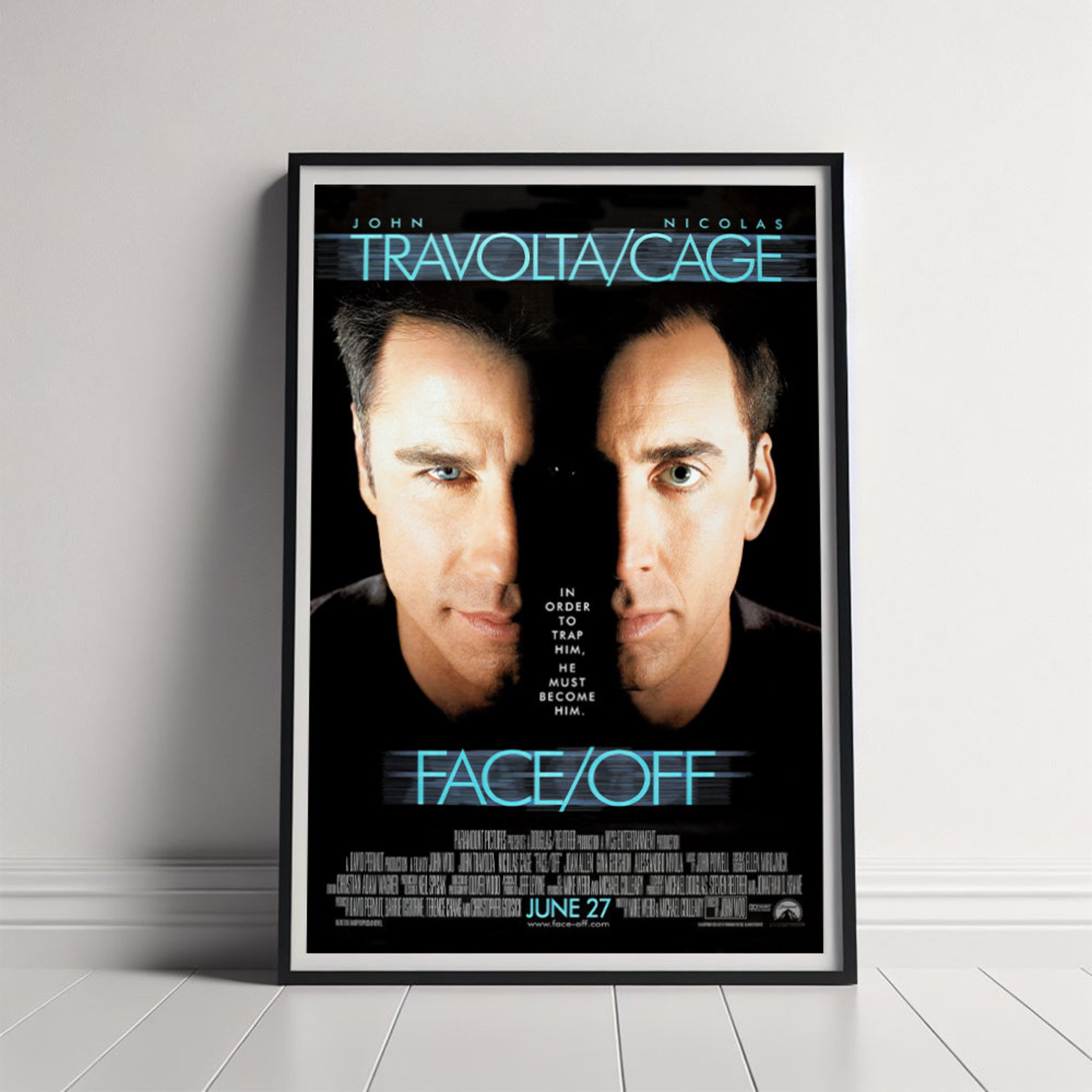 POSTER Face/Off Movie Poster, Poster Printing, Classic Movie Wall Art ...