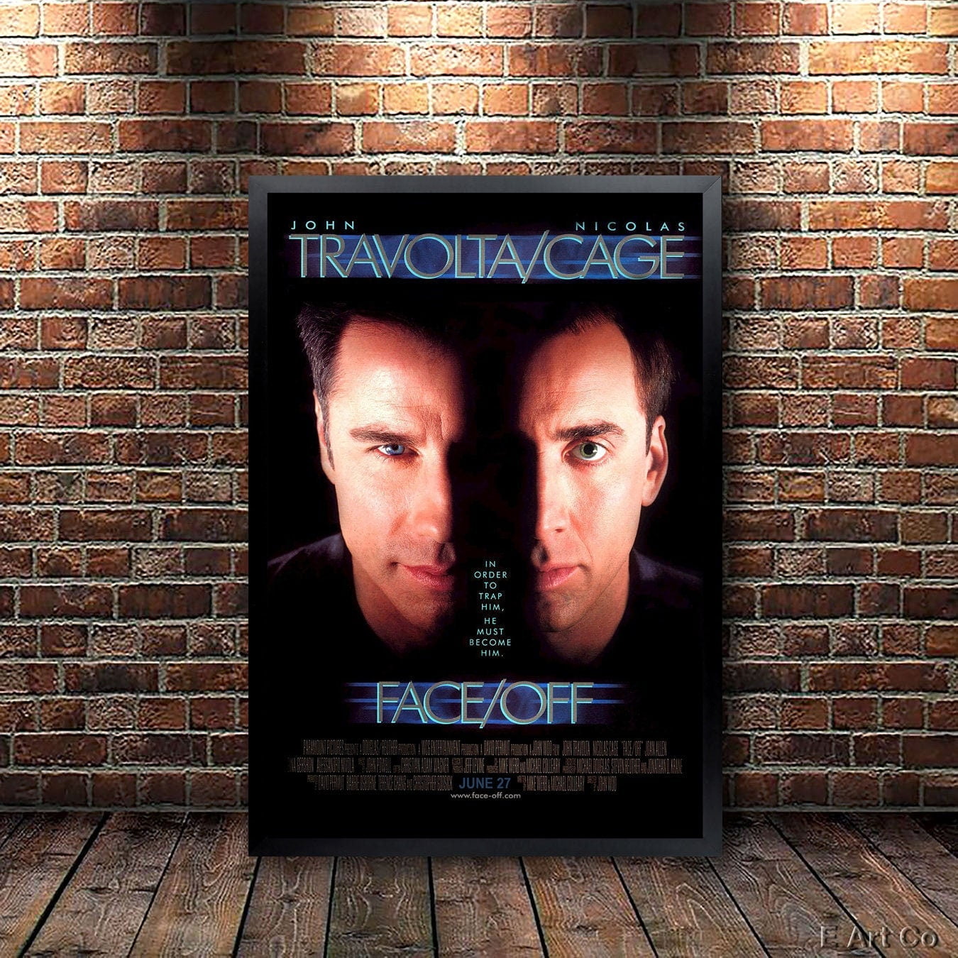 POSTER Face/Off Movie Poster -UNFRAMED - Walmart.com