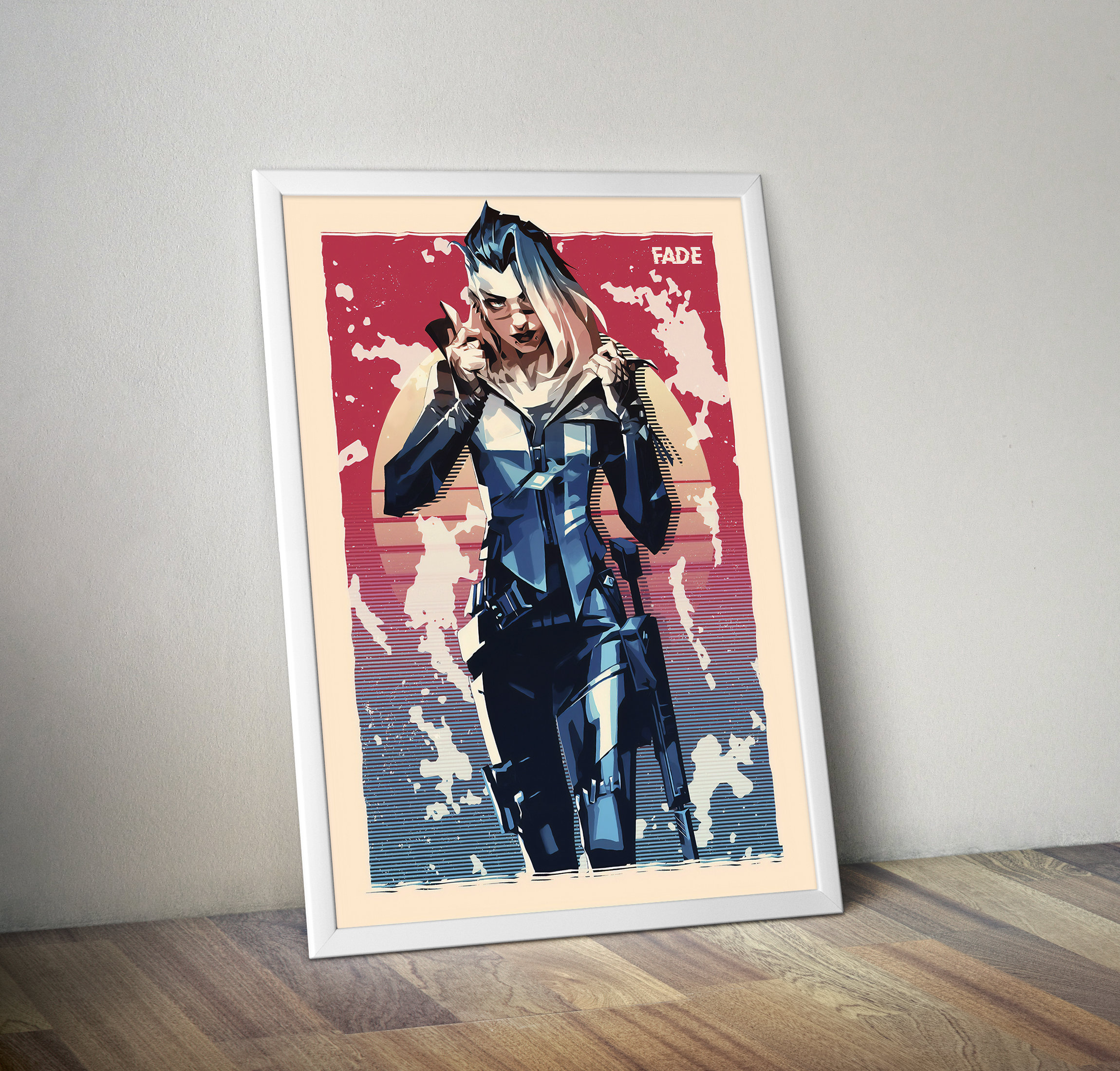 POSTER Fade Valorant Poster Valorant Valorant Poster Gamer Room Decor ...