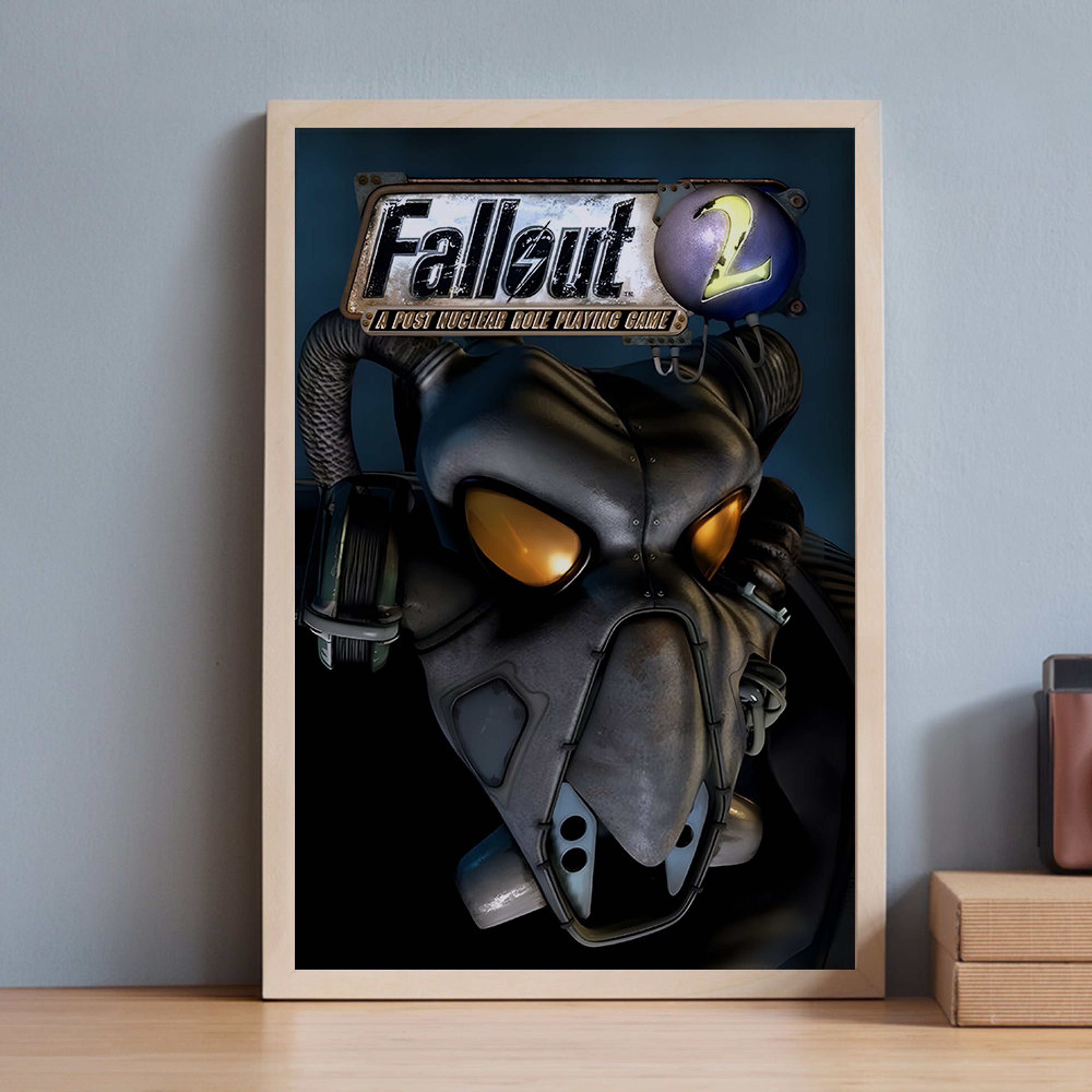 POSTER Fallout 2 Wall Art Classic Popular Game Cover Poster Bedroom ...