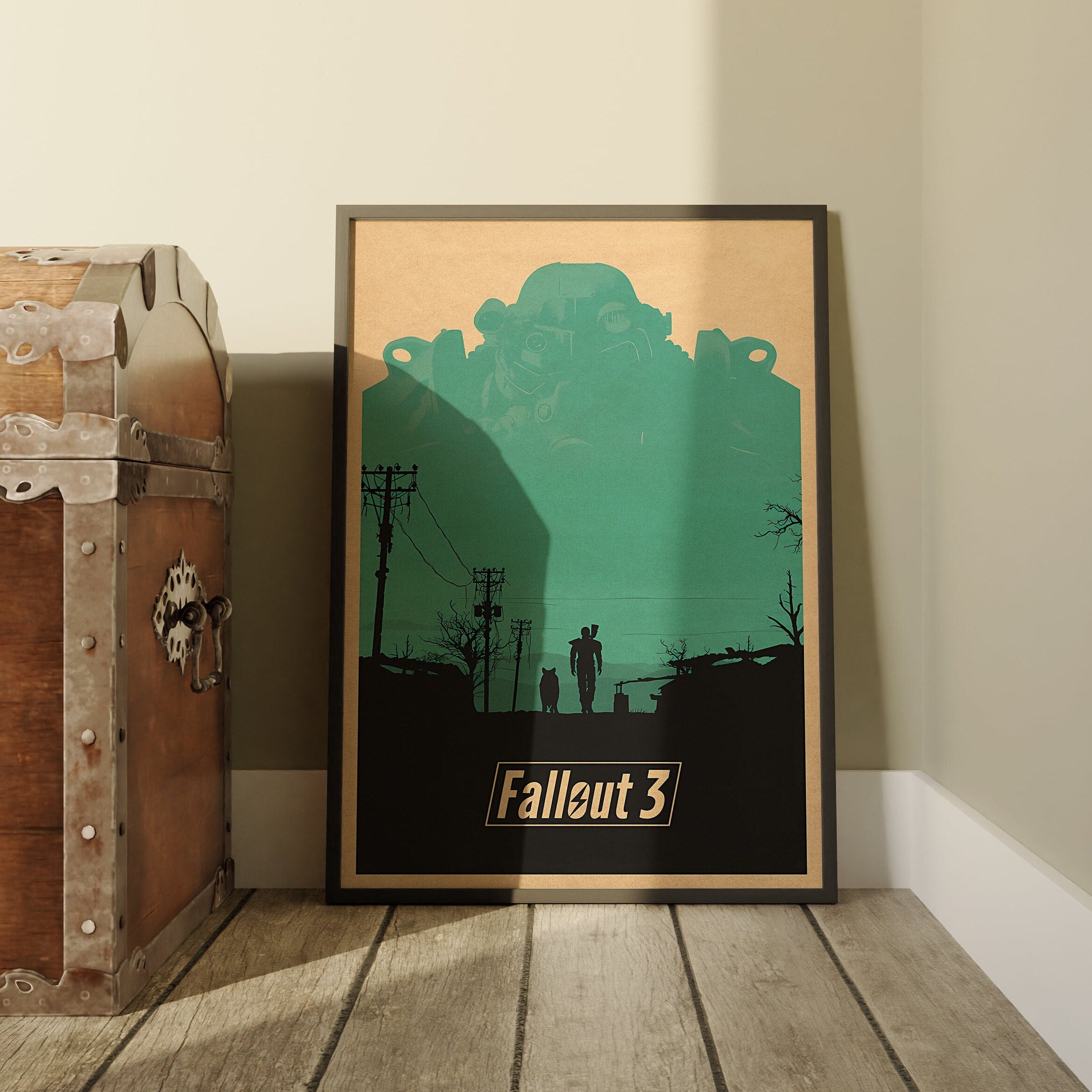 POSTER Fallout 3 Game Poster, Nuka Cola Wall Art, Kraft Paper Print ...