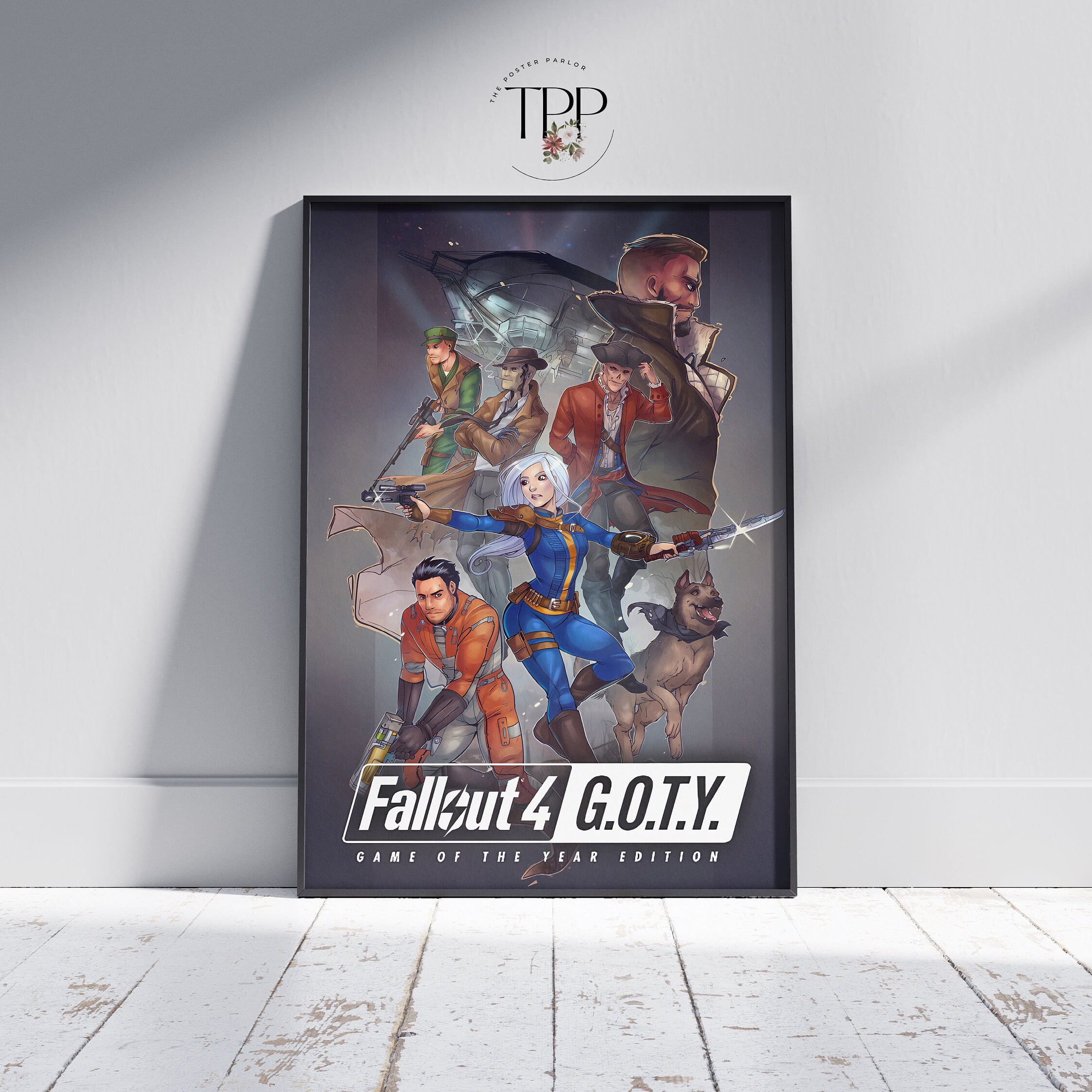 POSTER Fallout 4 Poster, Game of The Year Edition, Gaming Room Decor ...
