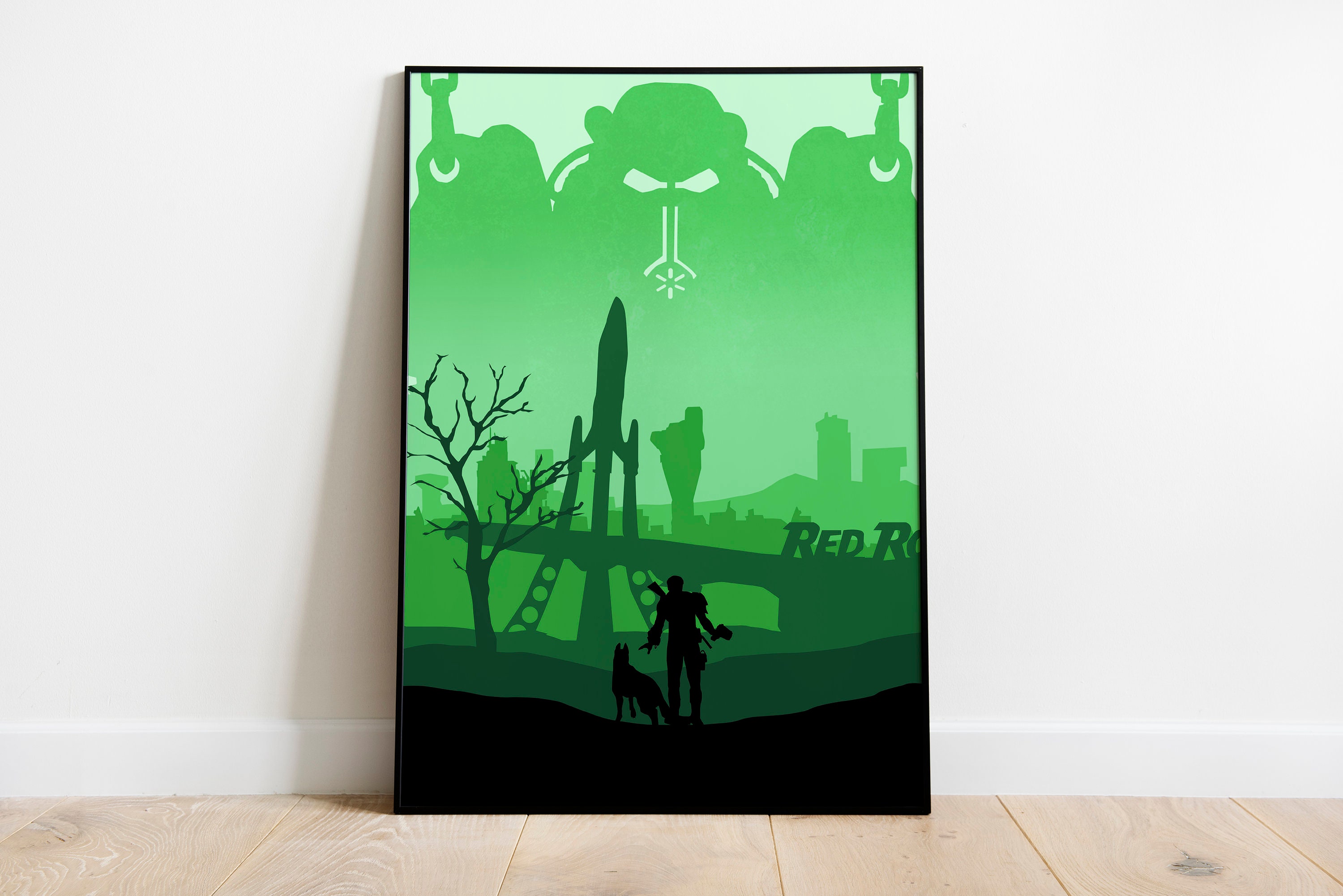 POSTER Fallout 4 Poster Print, New Vegas, Video Game Poster, Video Game ...