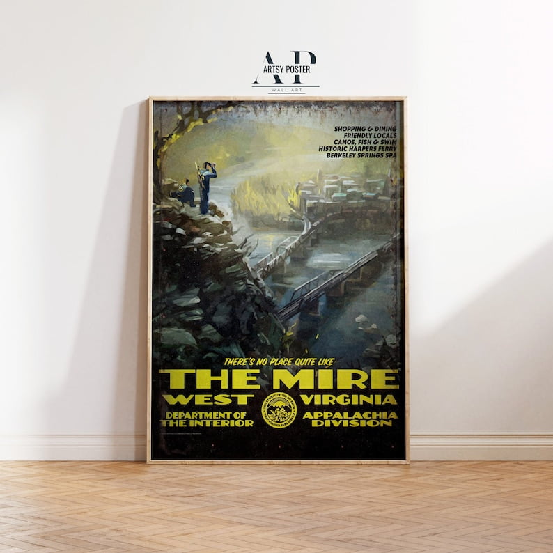 Poster Fallout 76 Ads Poster , Video Game Wall Art, Nuclear Wasteland ...