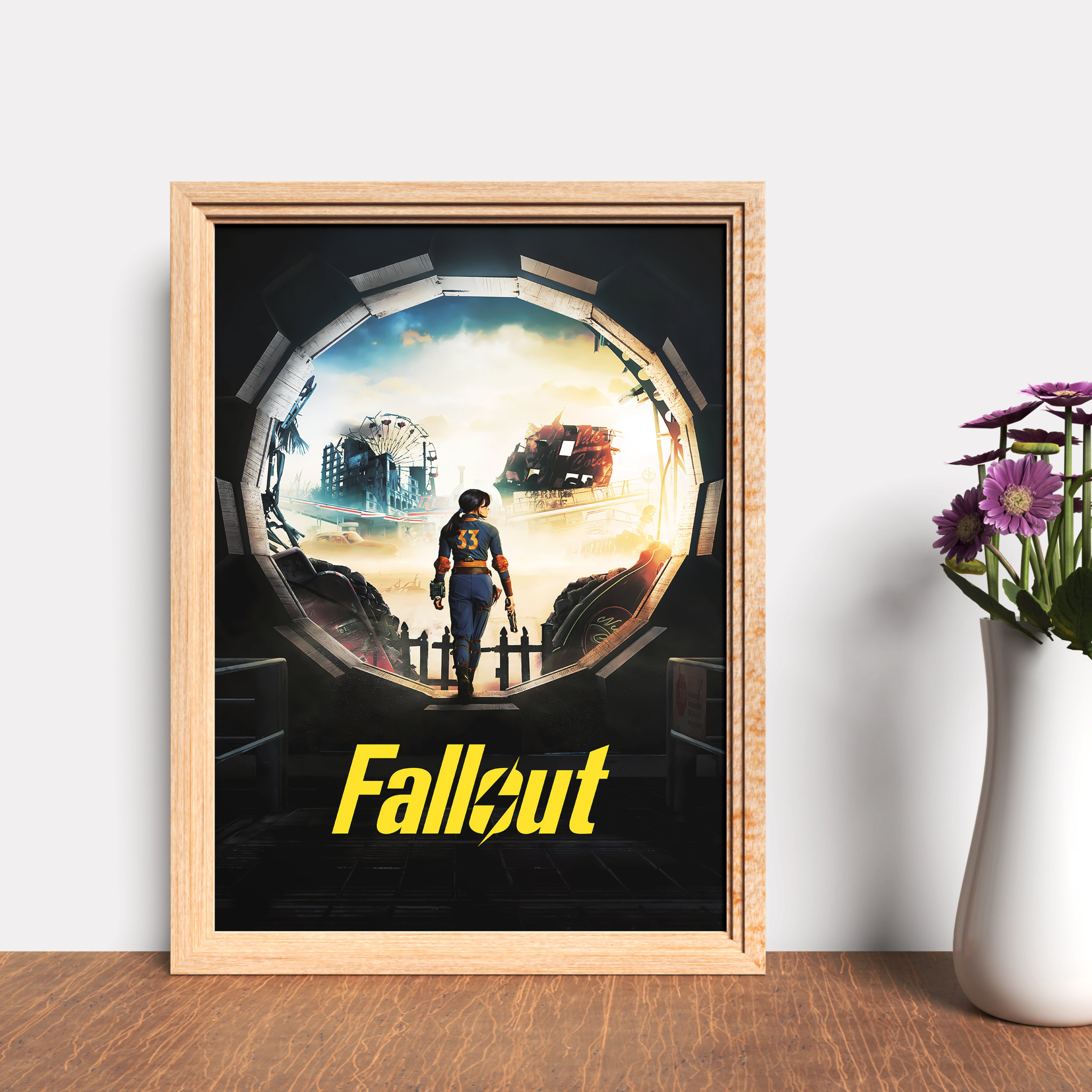 POSTER Fallout Lucy Prime Video Game Movie TV Show Poster Art ...