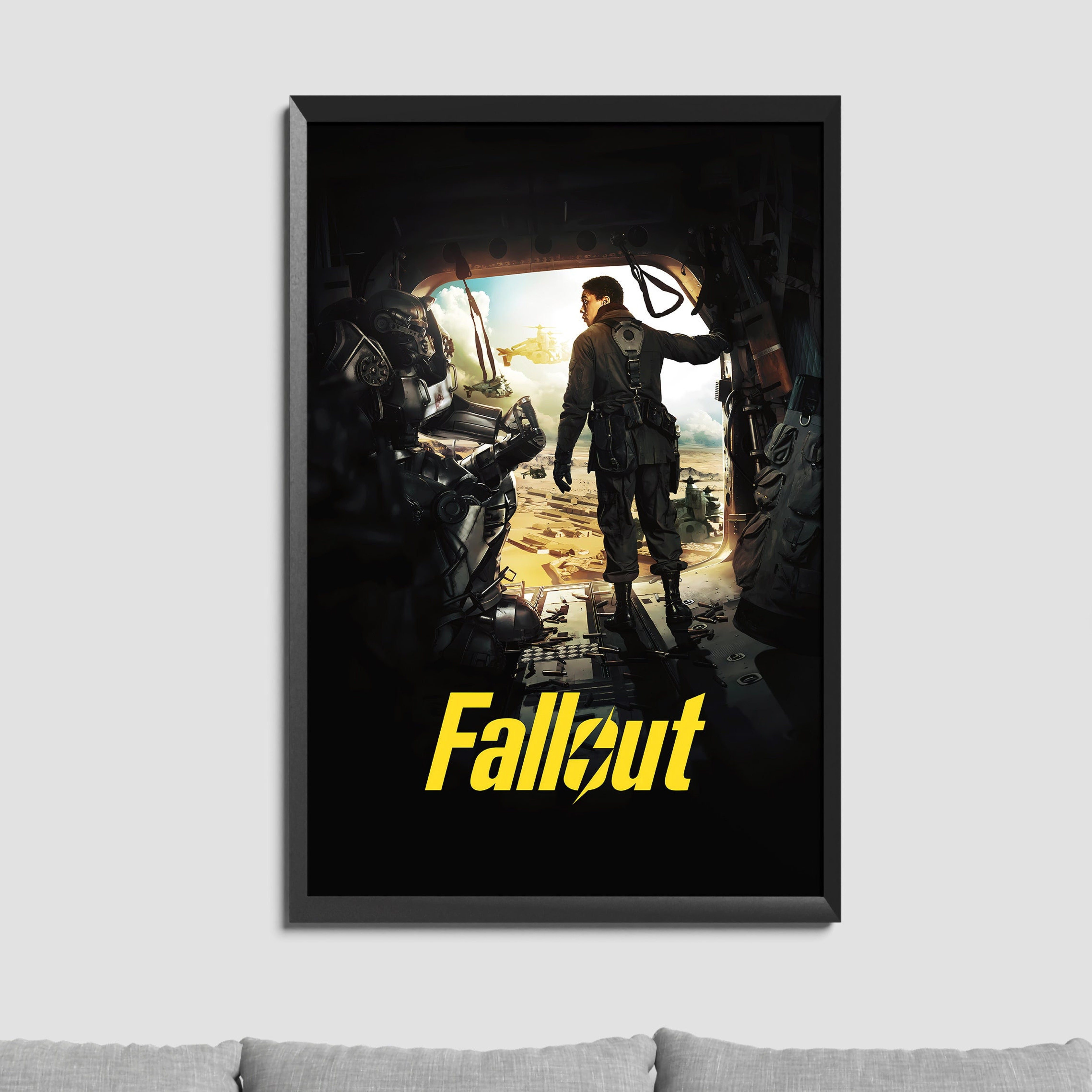 POSTER Fallout Maximus Prime Video Game Movie TV Show Poster Art ...