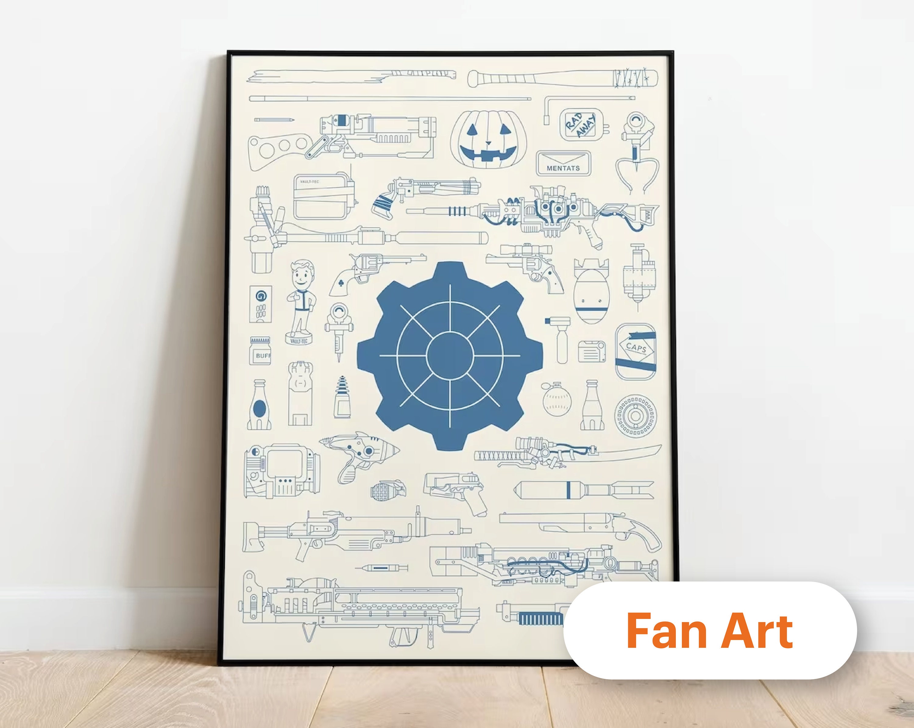 POSTER Fallout Poster (4 colors) | Fallout New Vegas, Fallout 4 ...