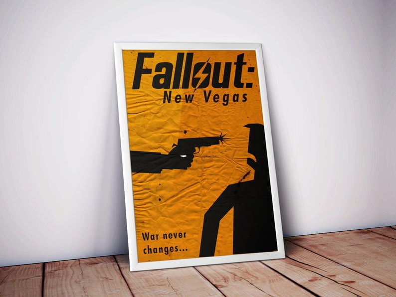 POSTER Fallout Poster | Fallout New Vegas Poster | Gaming Poster ...