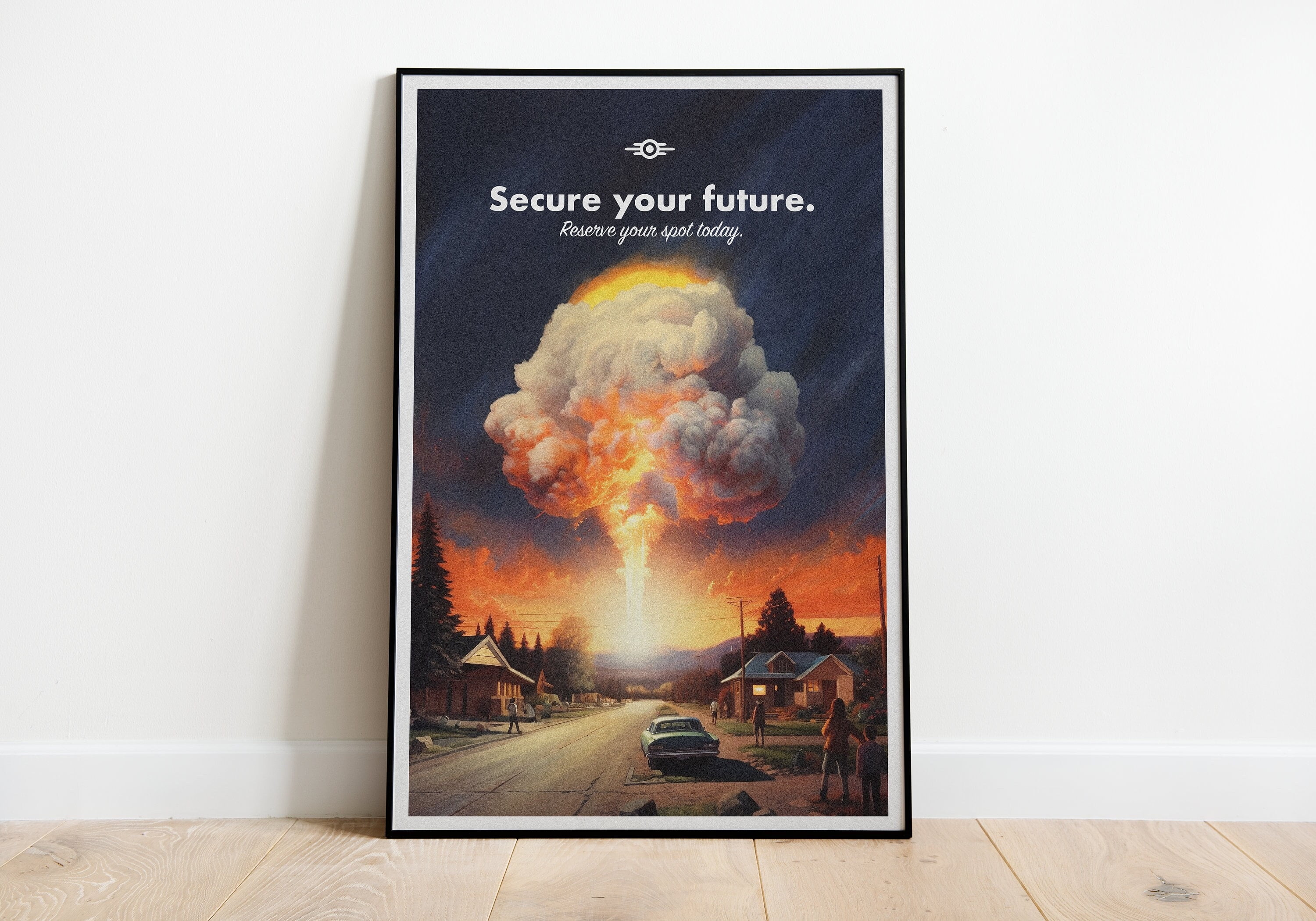 POSTER Fallout Poster | Fallout Vault-Tec Vault/ Shelter Ad Inspired ...