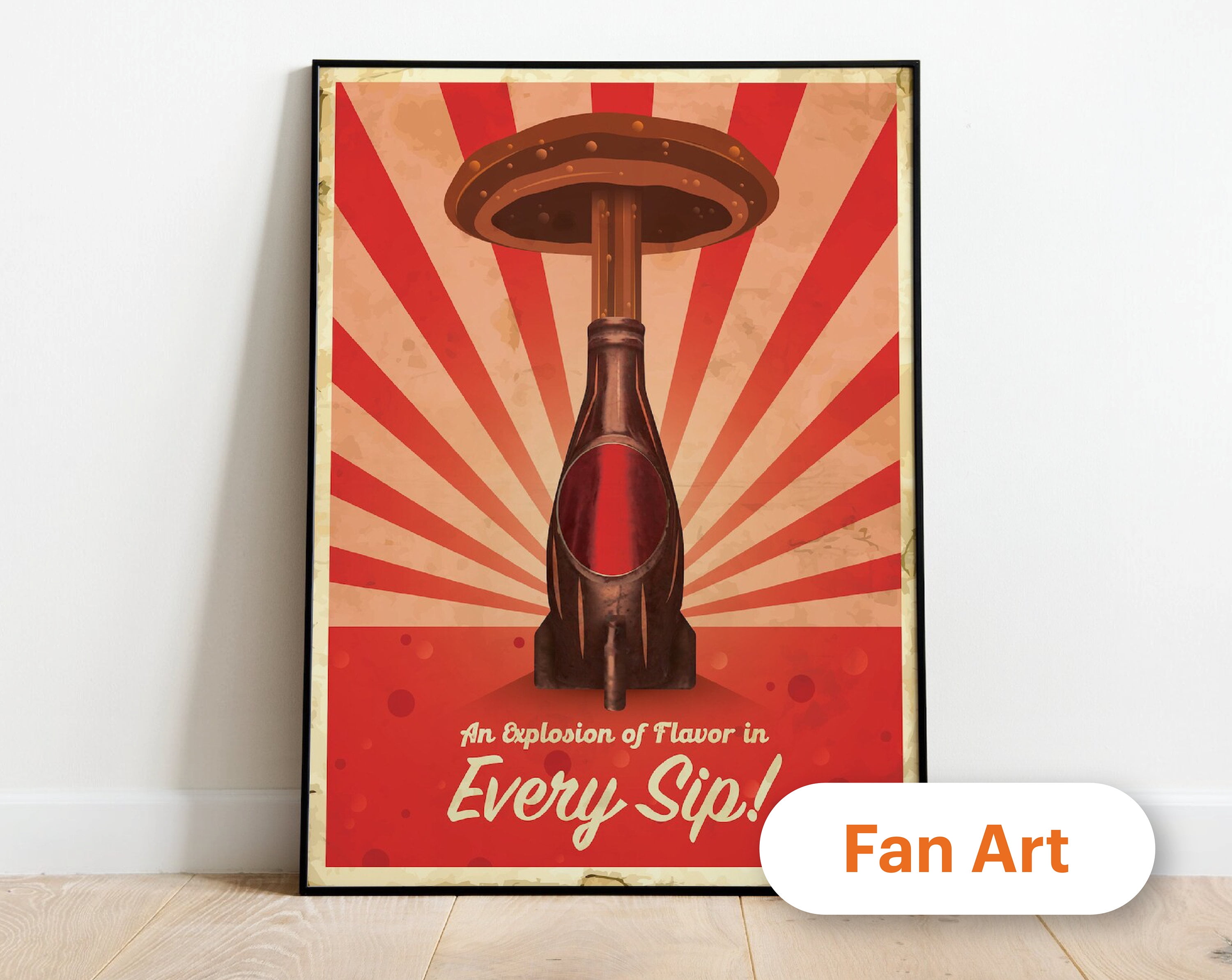POSTER Fallout Poster | Nuka Cola Fallout Inspired Poster | Fallout New ...
