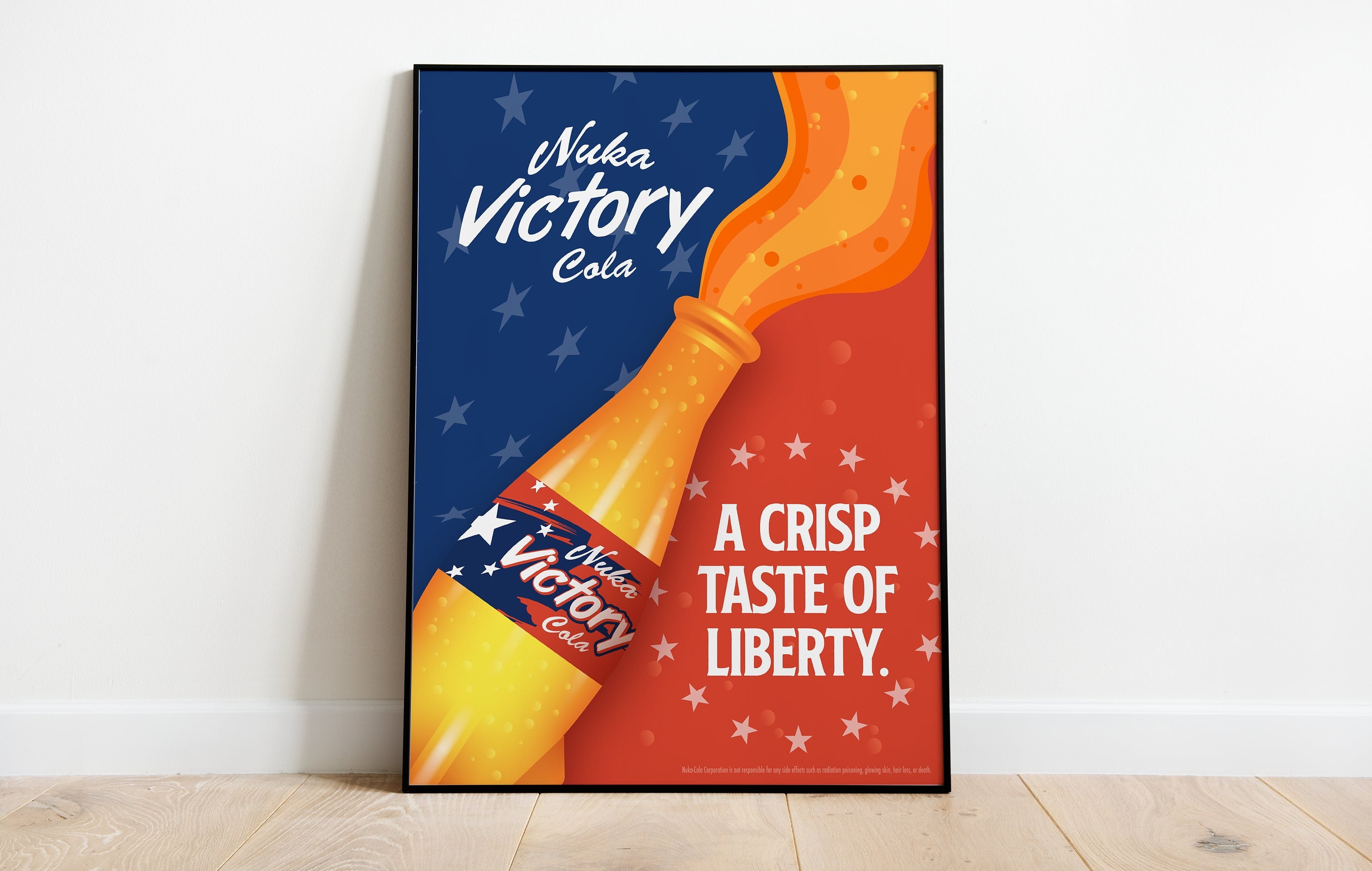POSTER Fallout Poster Nuka Cola Victory Inspired | 6 Flavor Options ...